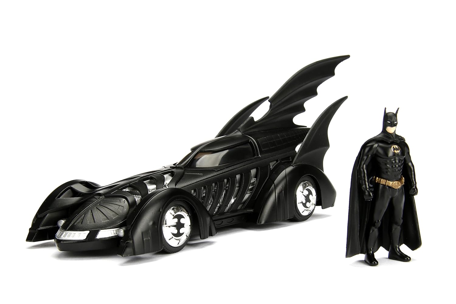 Jada Metals Batman Forever - Batmobile with Batman 1:24 Scale ...