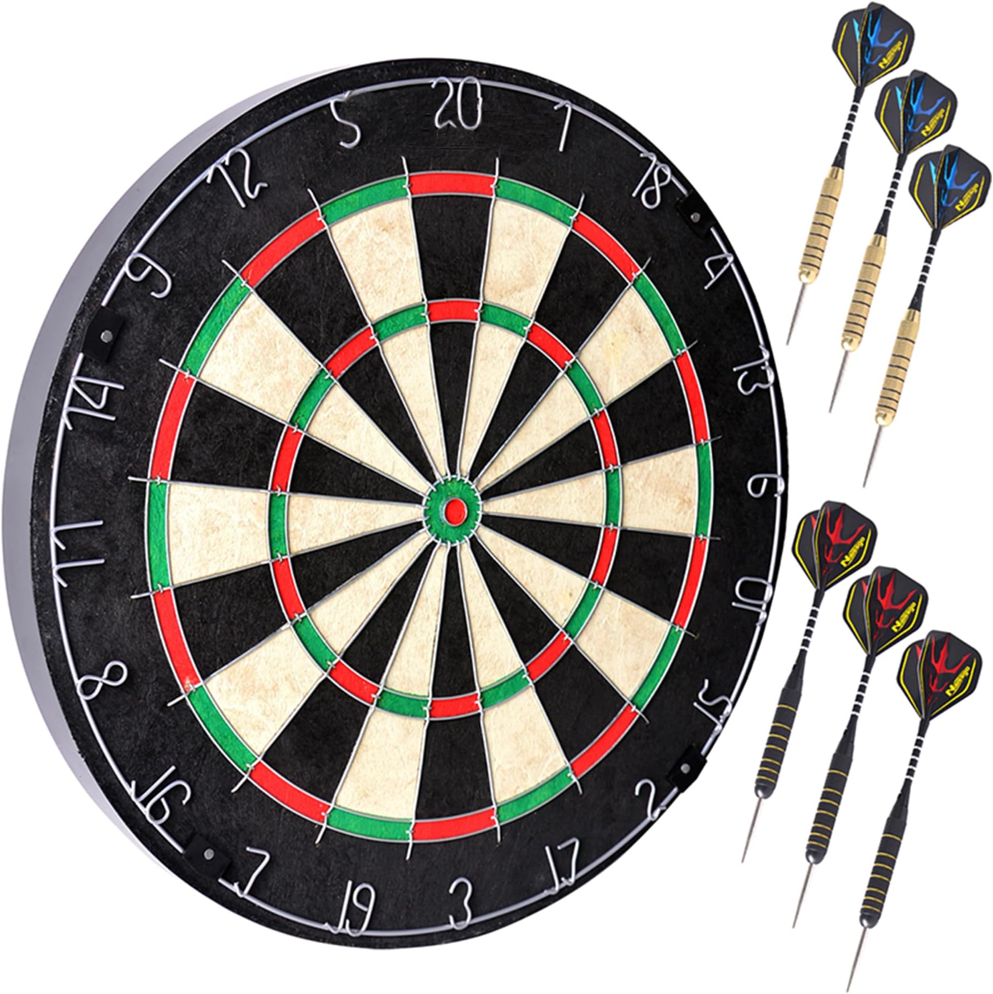 CyeeLife 18in PRO Dartboard Professional for Pro Players : Amazon.com ...