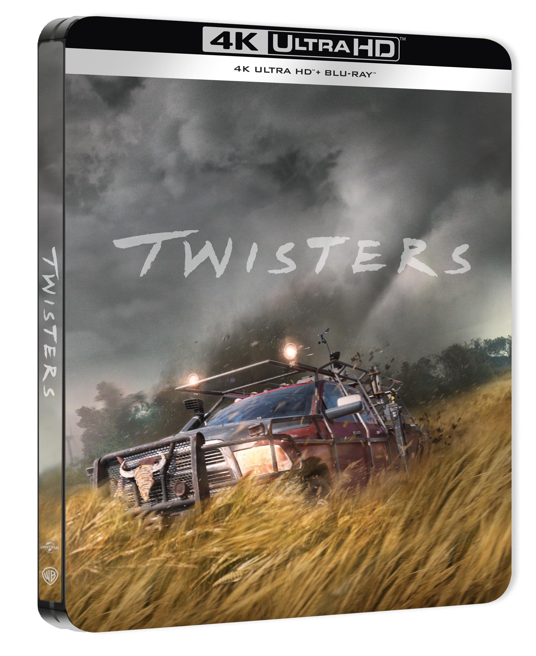 Amazon: Twisters [4K Ultra HD + Blu-Ray-Boîtier SteelBook limité]: DVD ...