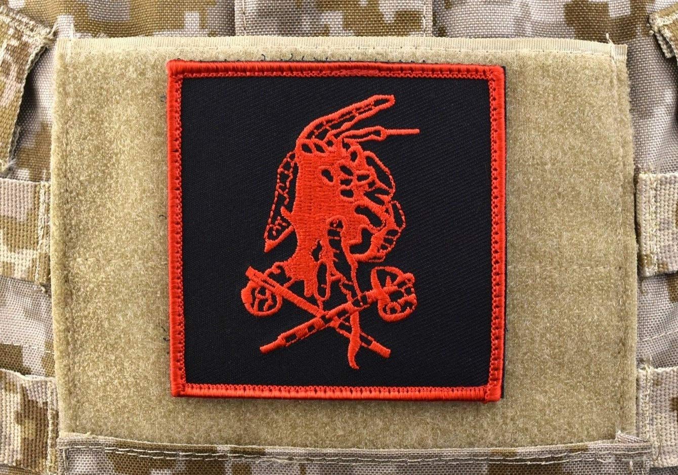 Buy BritKitUSA NSWDG Red Squadron Team Patch Black Red Border Version ...