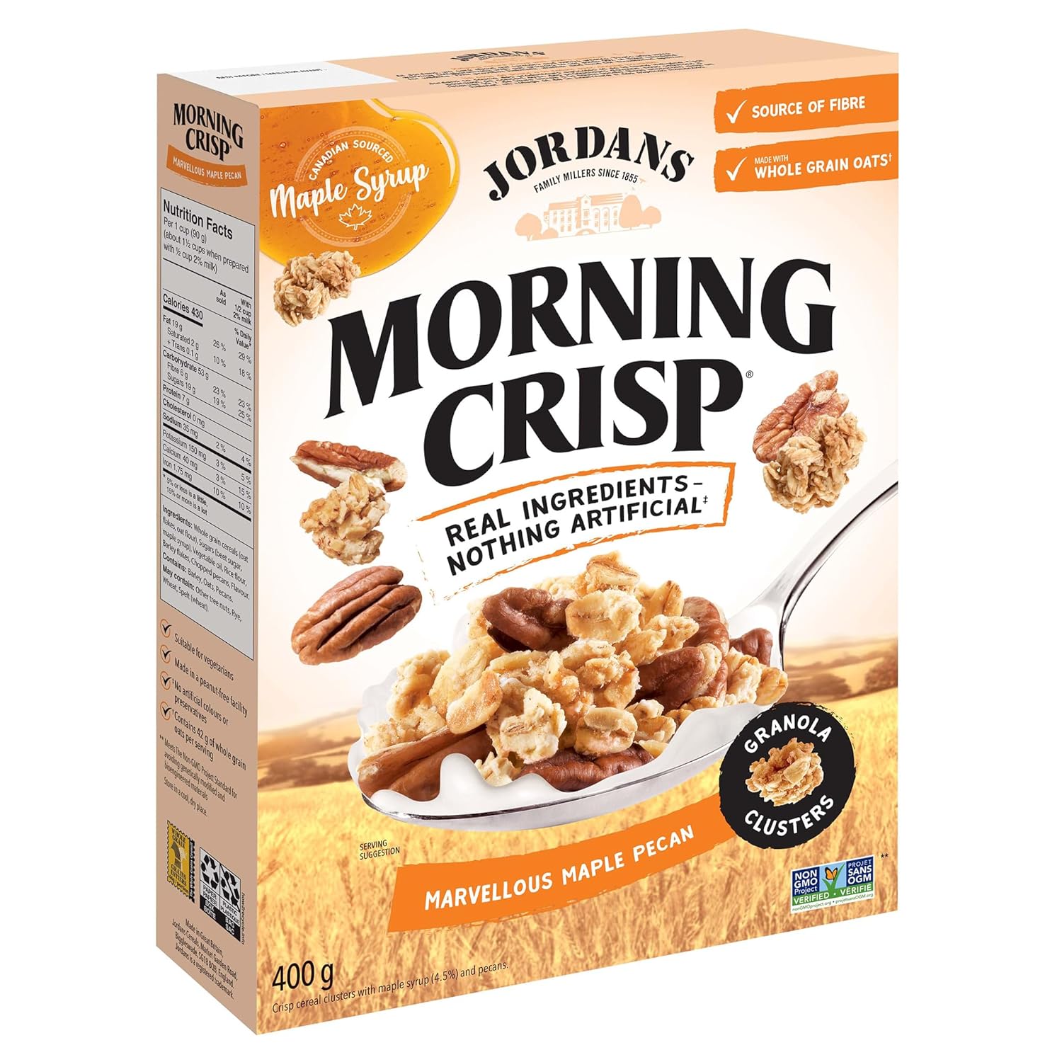 Amazon.com: JORDANS Maple Pecan Crisps, 17.64 OZ