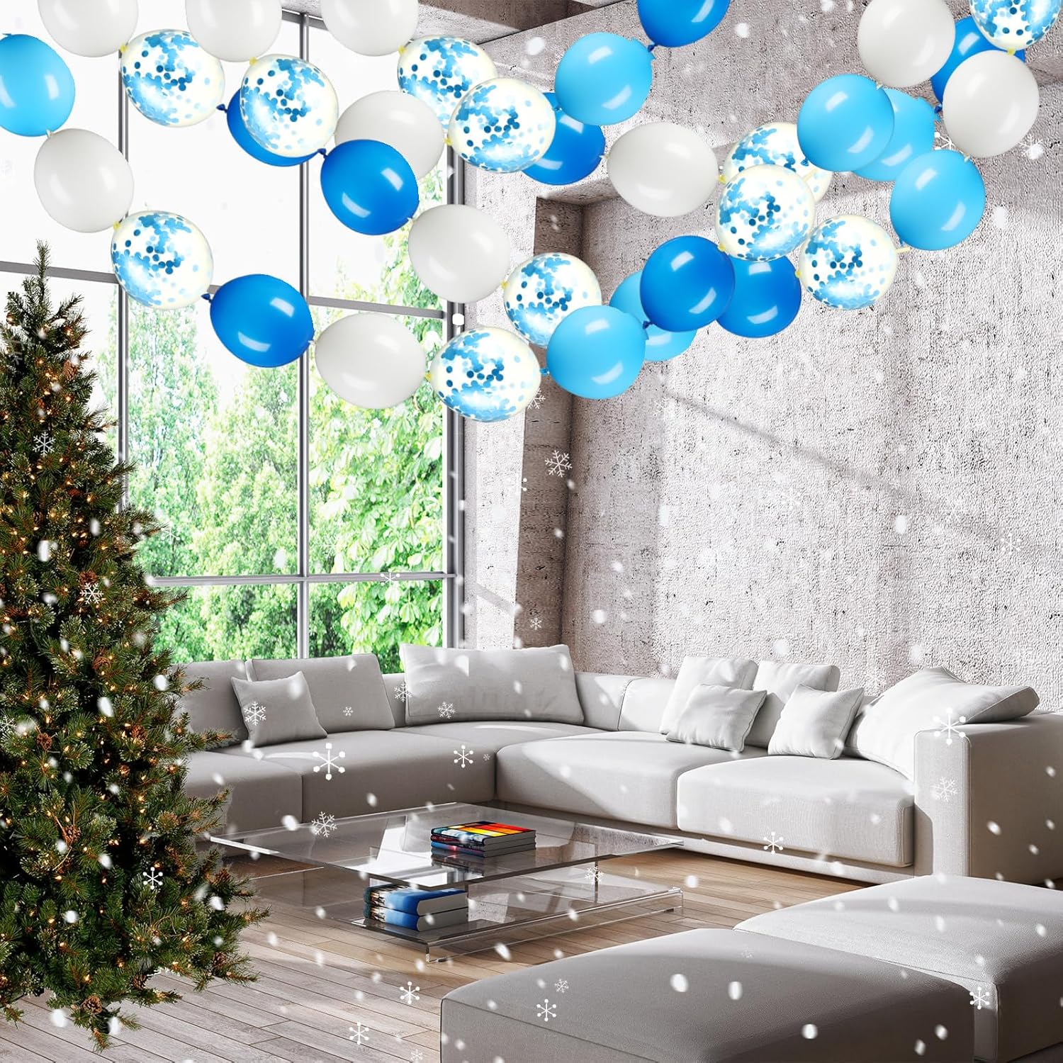 Amazon.com: Seenelling 120 Pcs Link Balloon Linking Balloon Latex ...