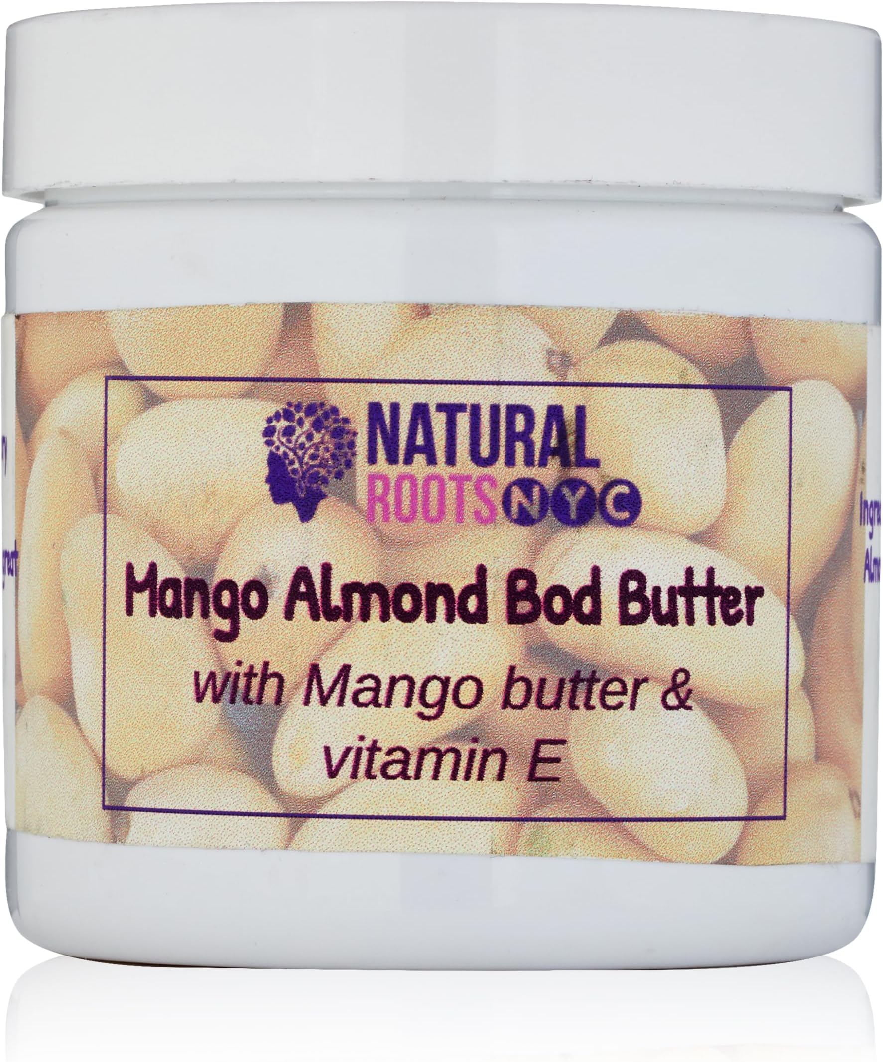 Amazon.com : NATURAL ROOTS NYC Mango Almond Body Butter, For All Skin ...