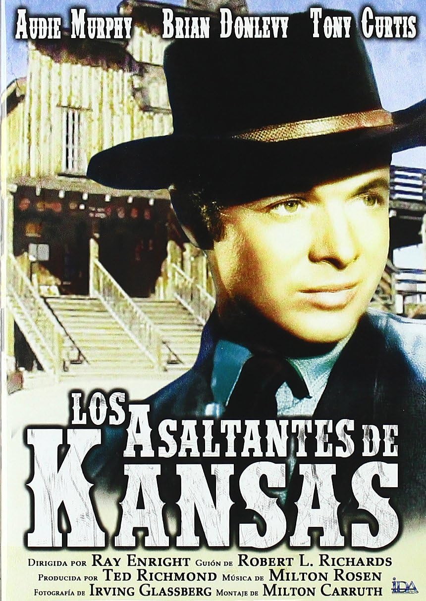 Kansas Raiders (1950) DVD Region 2 Audie Murphy, Tony Curtis (Import ...