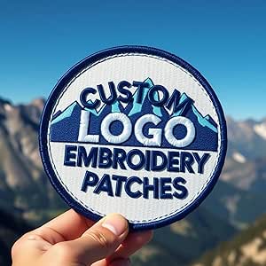 Amazon.com: Customized Patches, Design Your Own Patch, Custom Embroidered Logo Patches, Custom ...