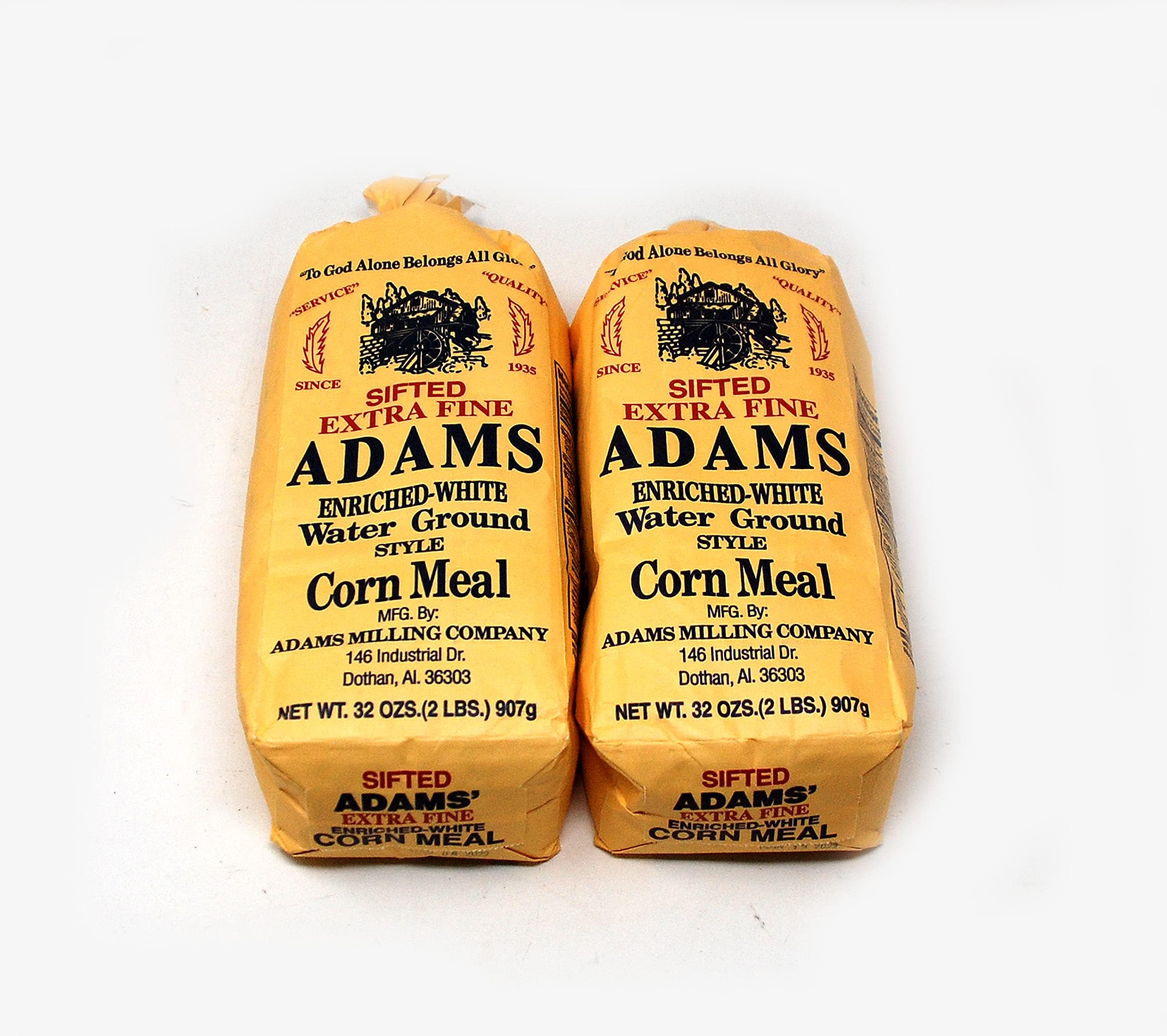 Amazon.com : Pack of 3 Fine Ground Enriched White Stone Ground Corn ...