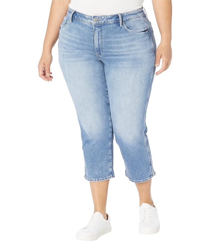 Women's NYDJ Plus Size Plus Size Chloe Capris Double Needle Slits in ...