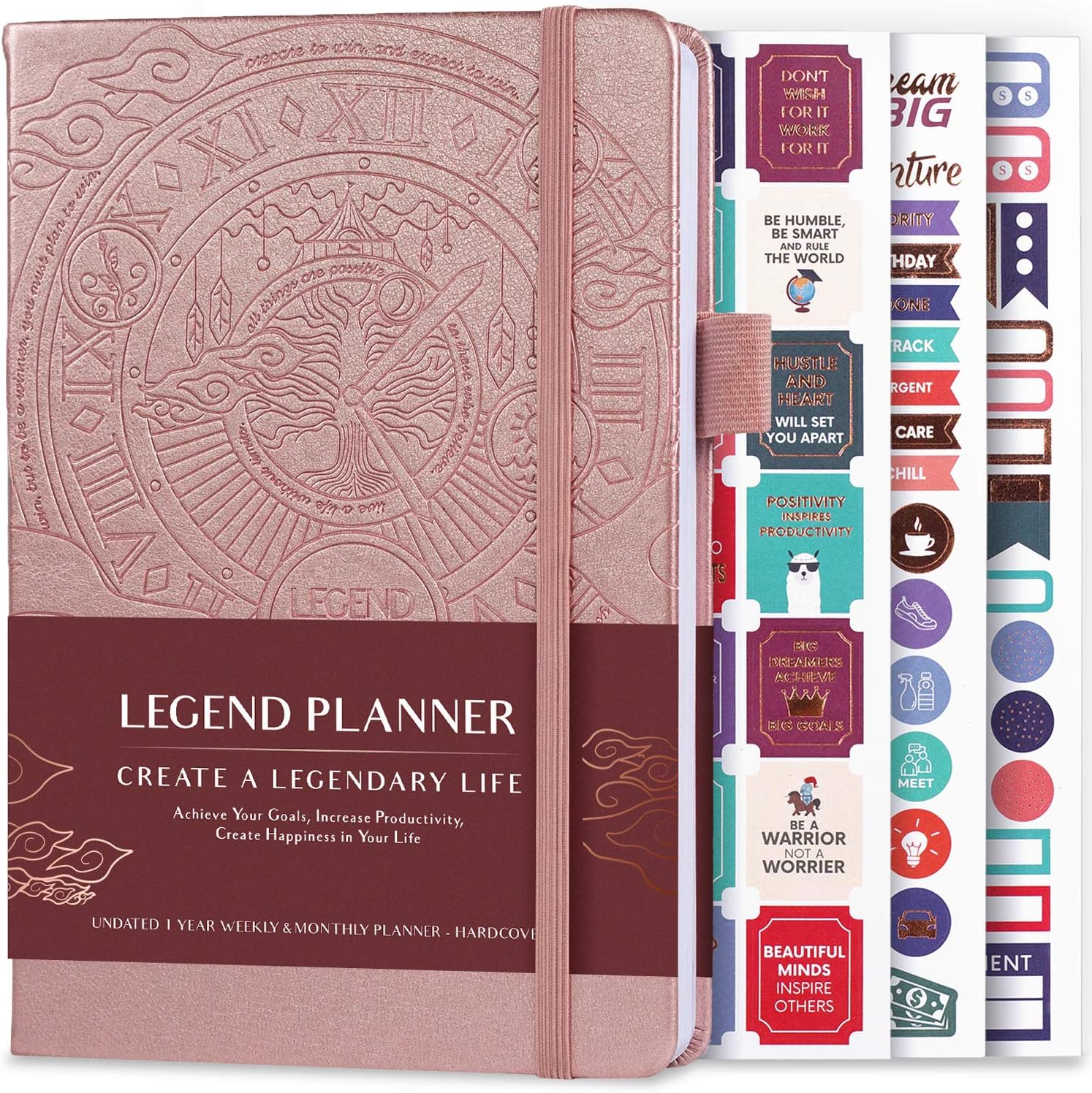 Legend Planner – Deluxe Weekly & Monthly Life Planner to Hit Your Goals ...