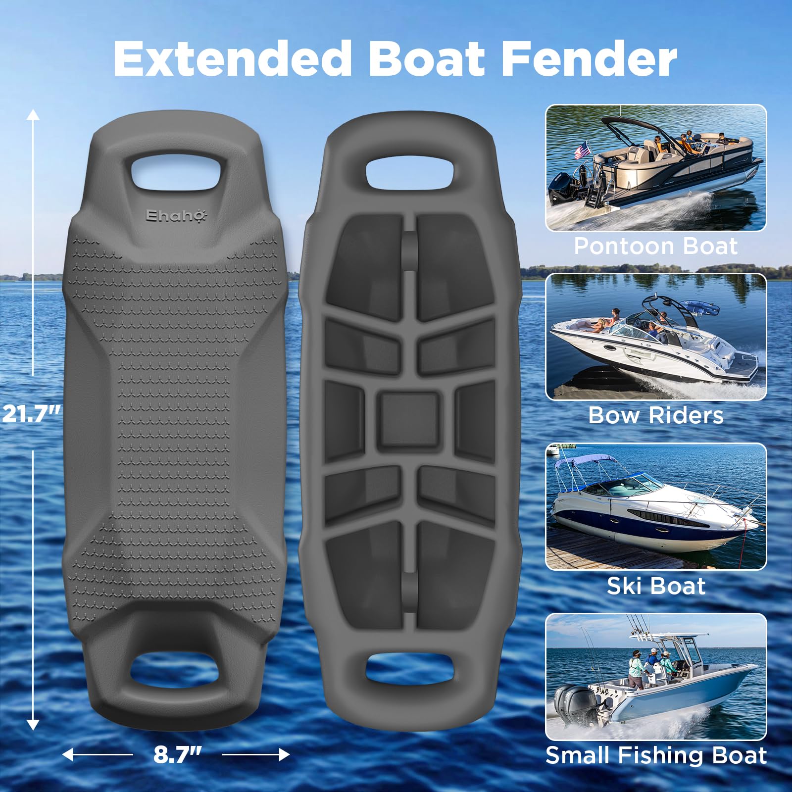 Sentry Boat Fenders Boat Fenders, For Docking, EVA Pontoon Bumpers With ...