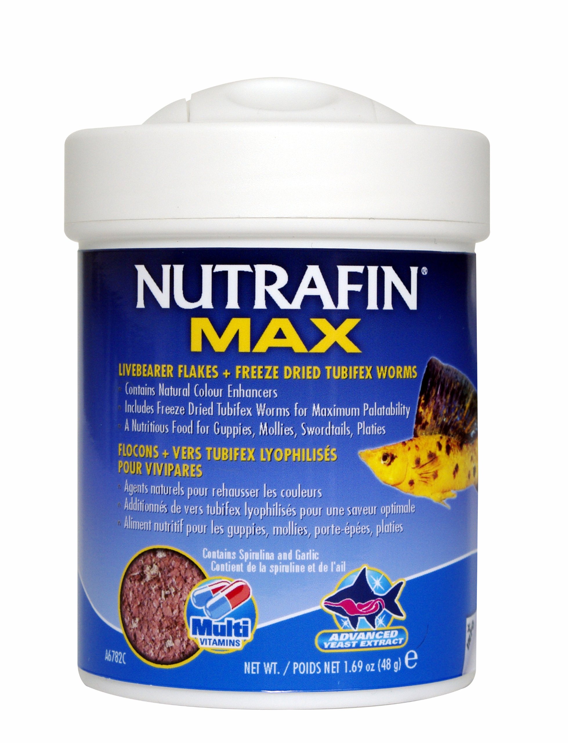 Nutrafin A6782 Max Livebearer and Tubifex, 1.69-Ounce : Amazon.ca: Pet ...