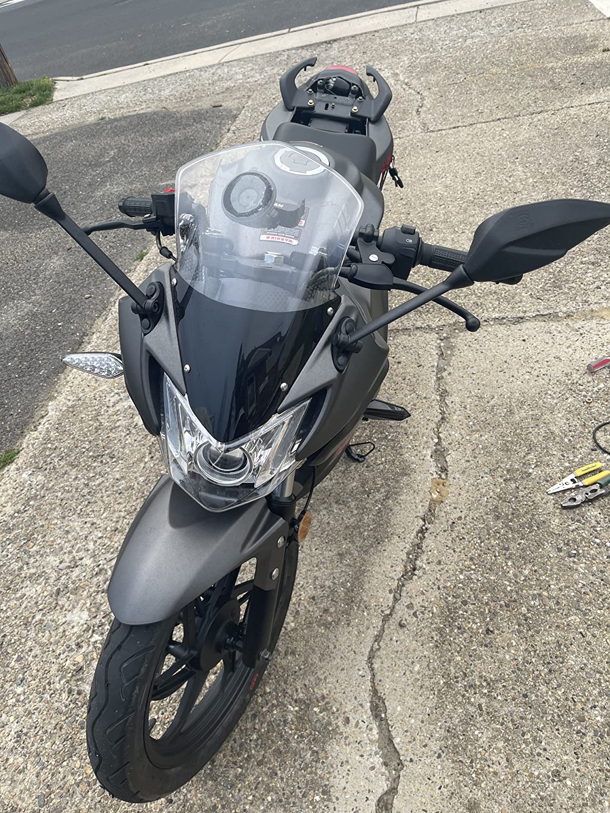 $88/mo - Finance 200cc Adult Gas Motorcycle Street Moped Lifan KPR 200 ...