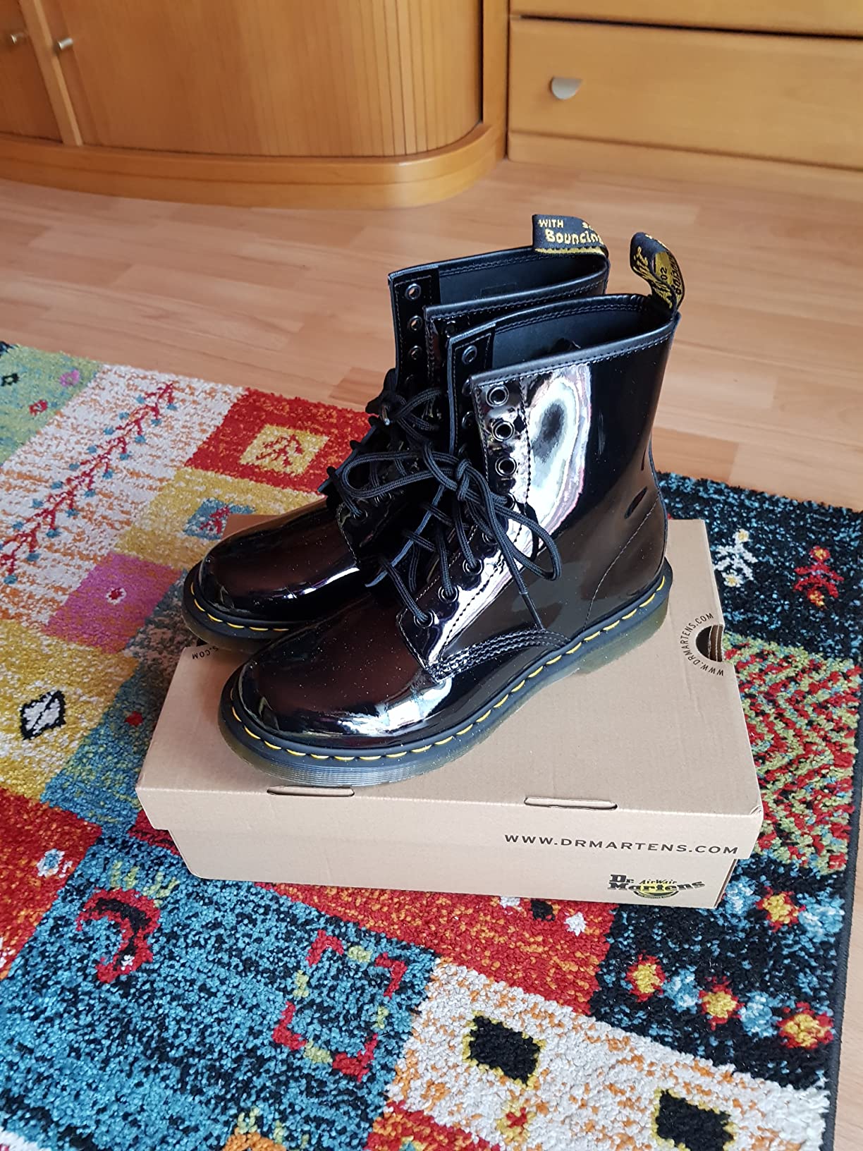 Dr. Martens Damen 1460 Paten Boots : Dr. Martens: Amazon.de: Fashion