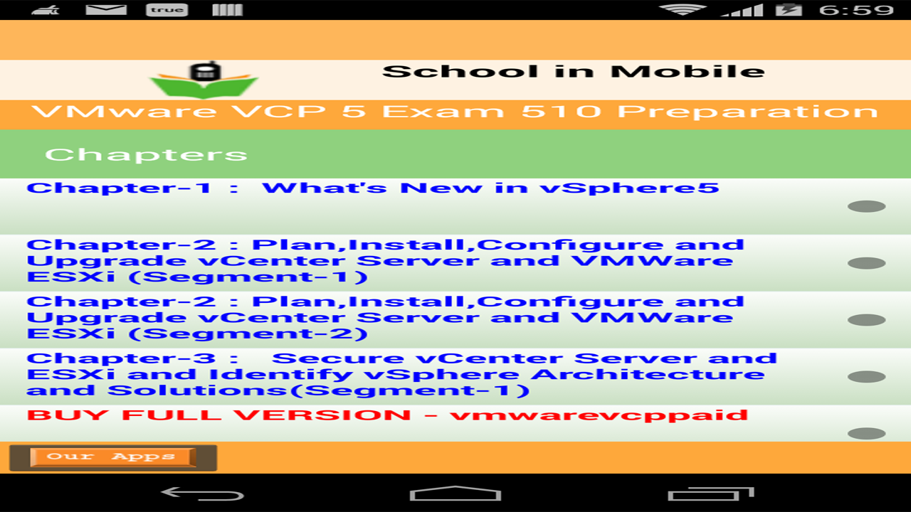 VMWare VCP 5 Exam 510 - App on Amazon Appstore