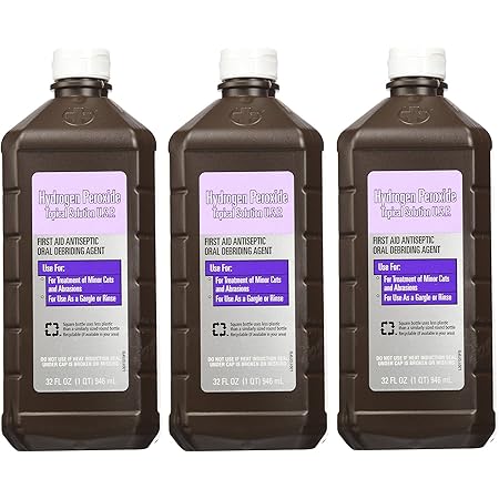 Amazon.com: Swan Hydrogen Peroxide Antiseptic Topical Solution, 16 ...