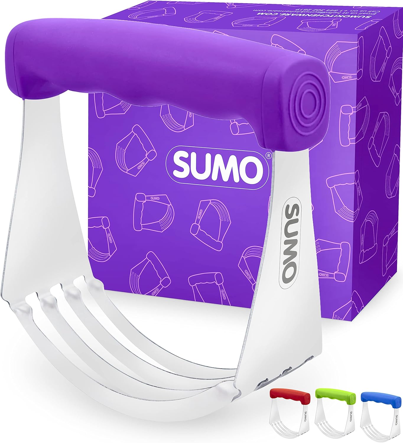 Amazon.com: SUMO Pastry Cutter Tool - Heavy Duty Stainless Steel Dough ...