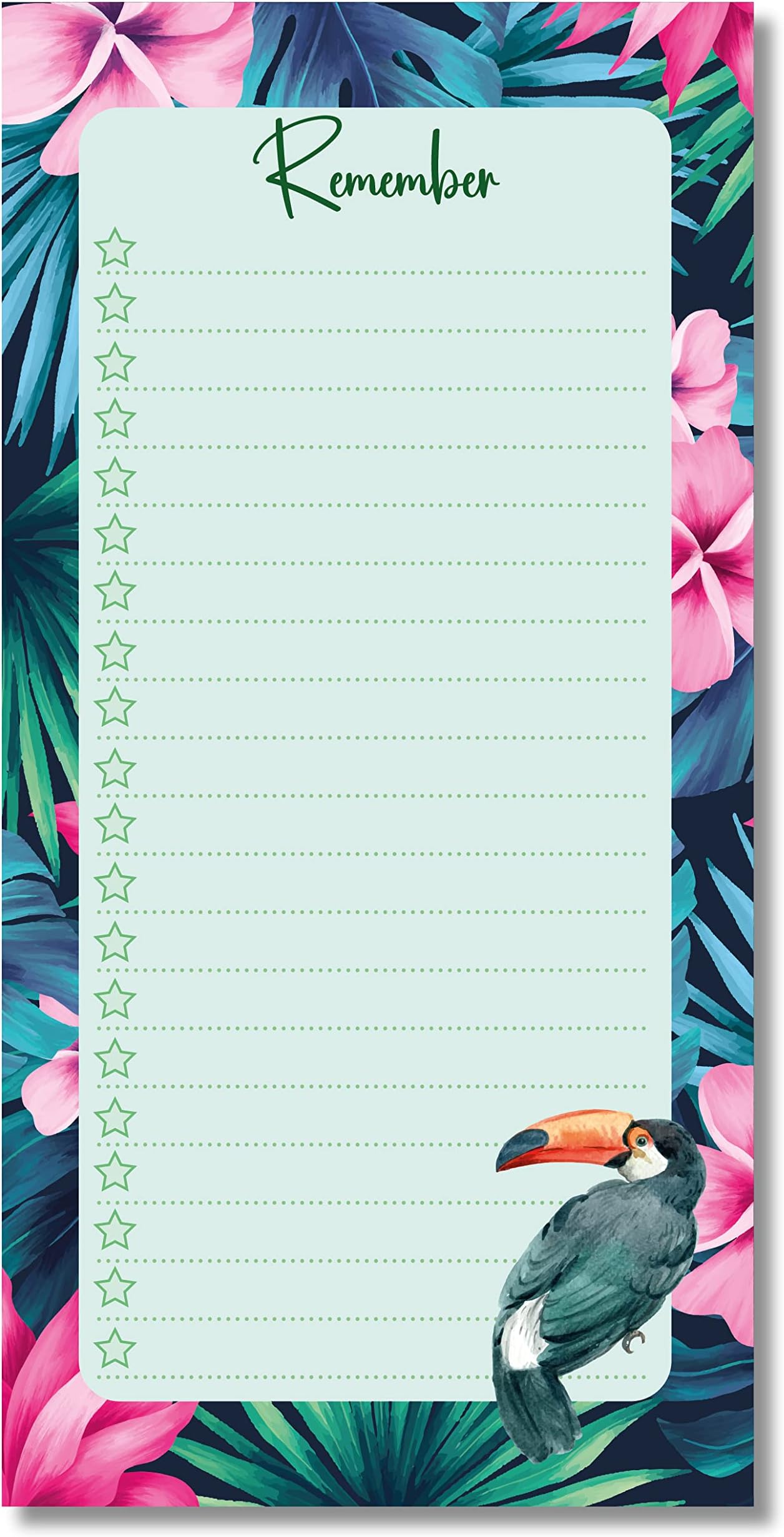 PartiKraft I LOVE LISTS - Notepad Shopping List/To Do List - DL Size ...