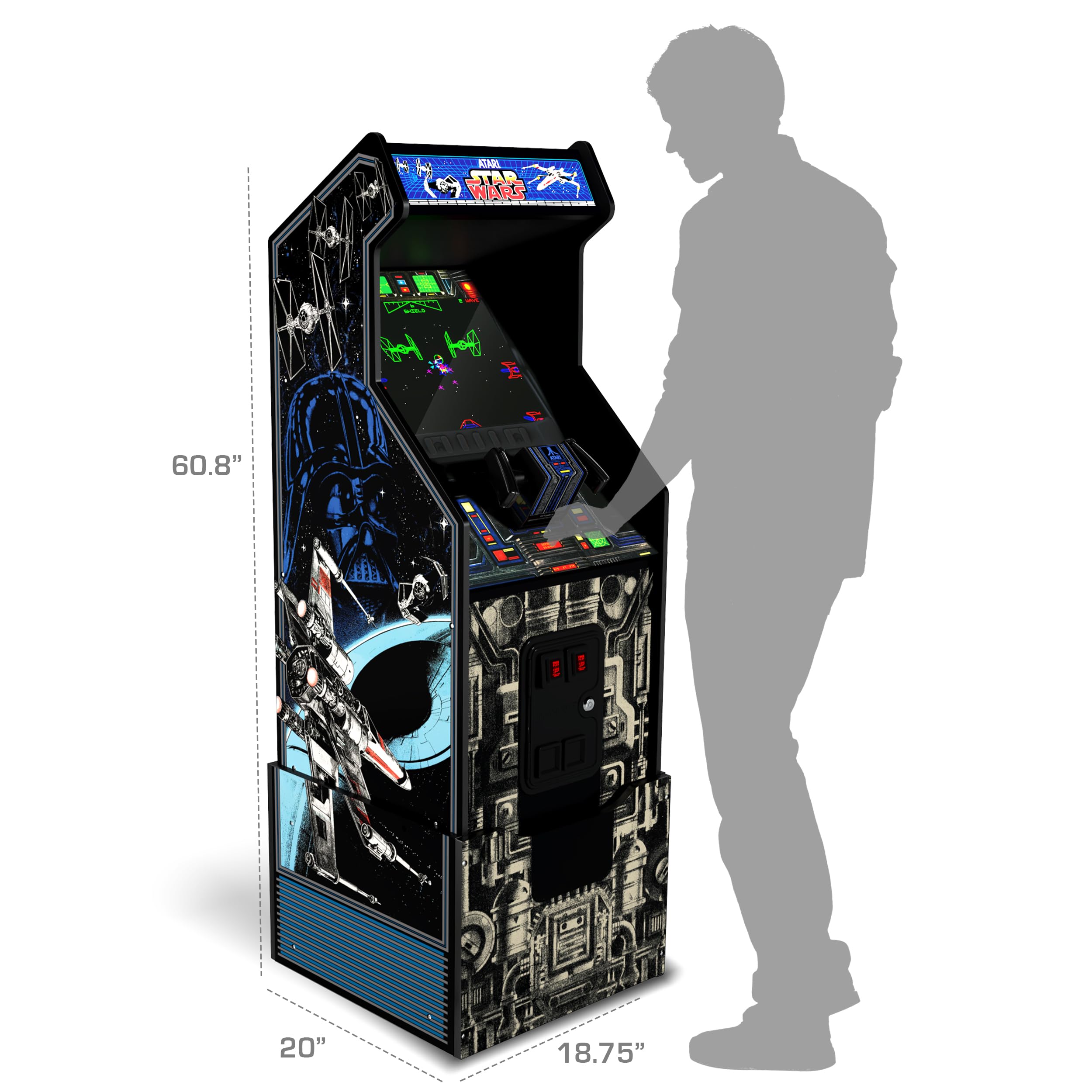 Snapklik.com : Arcade1Up Star Wars Arcade Machine, Built For Your Home