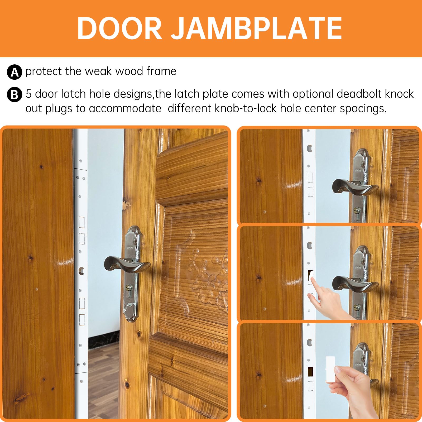 Snapklik.com : 59-1/2 In Jamb Repair And Reinforcement Kit,Door ...