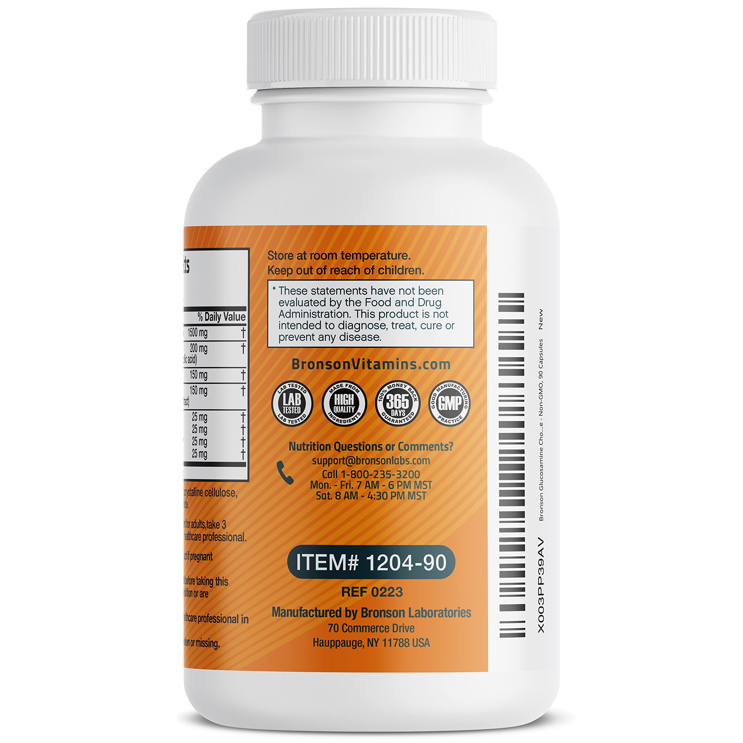 Bronson Glucosamine Chondroit...B0BVGKX6QK | Encarguelo.com