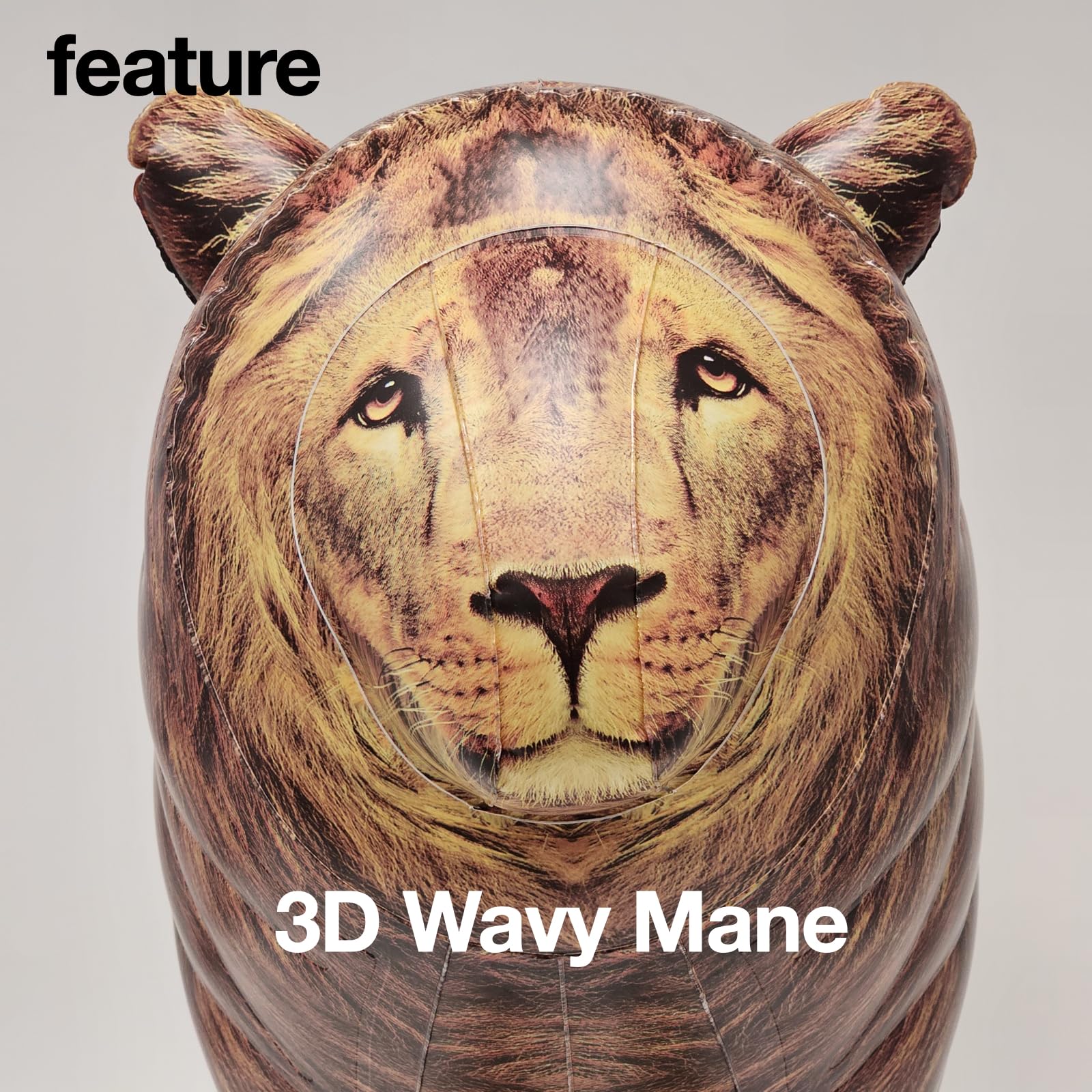 Snapklik.com : Jet Creations 36 Long Inflatable Male Lion Toy - Desert ...