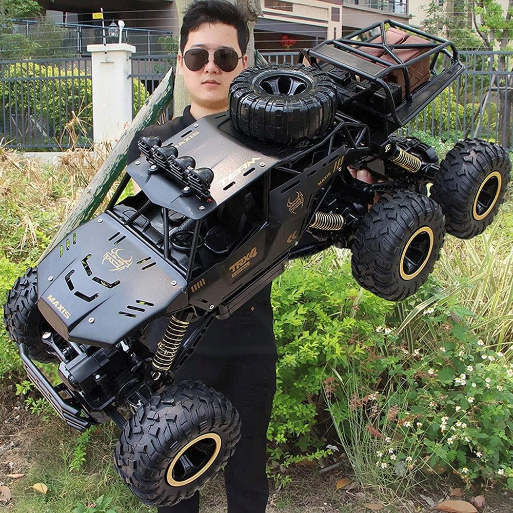 2.4G 6-Wheel Off-Road RC Truck, All-Terrain Rock Climbing RC Vehicle ...