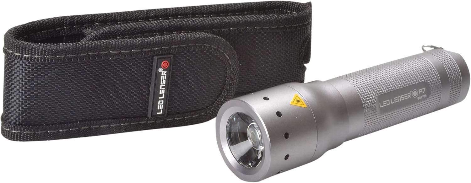 LED Lenser P7 Professional Torch (Titanium) - Test It Pack : Amazon.co ...