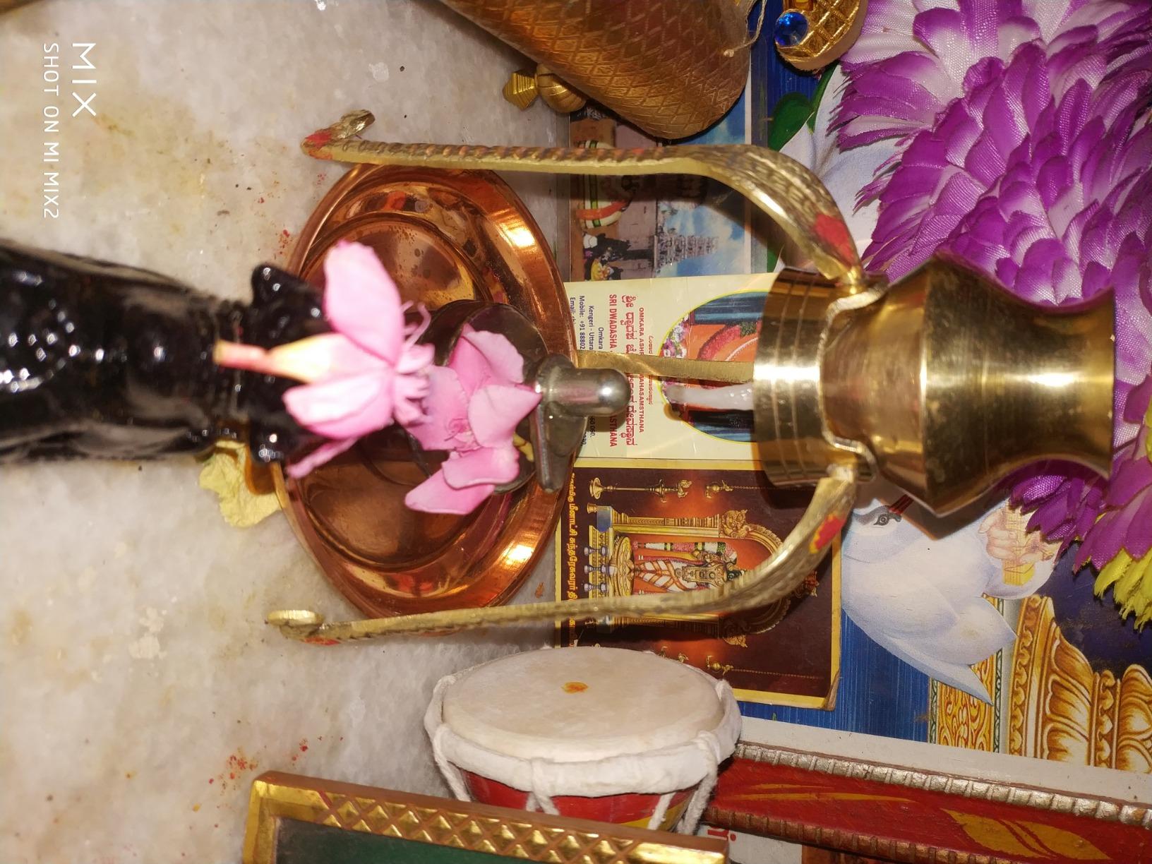 Buy Santosh Bhakti Bhandar Brass Tripai-Lota Abhishek For Shivling Milk ...