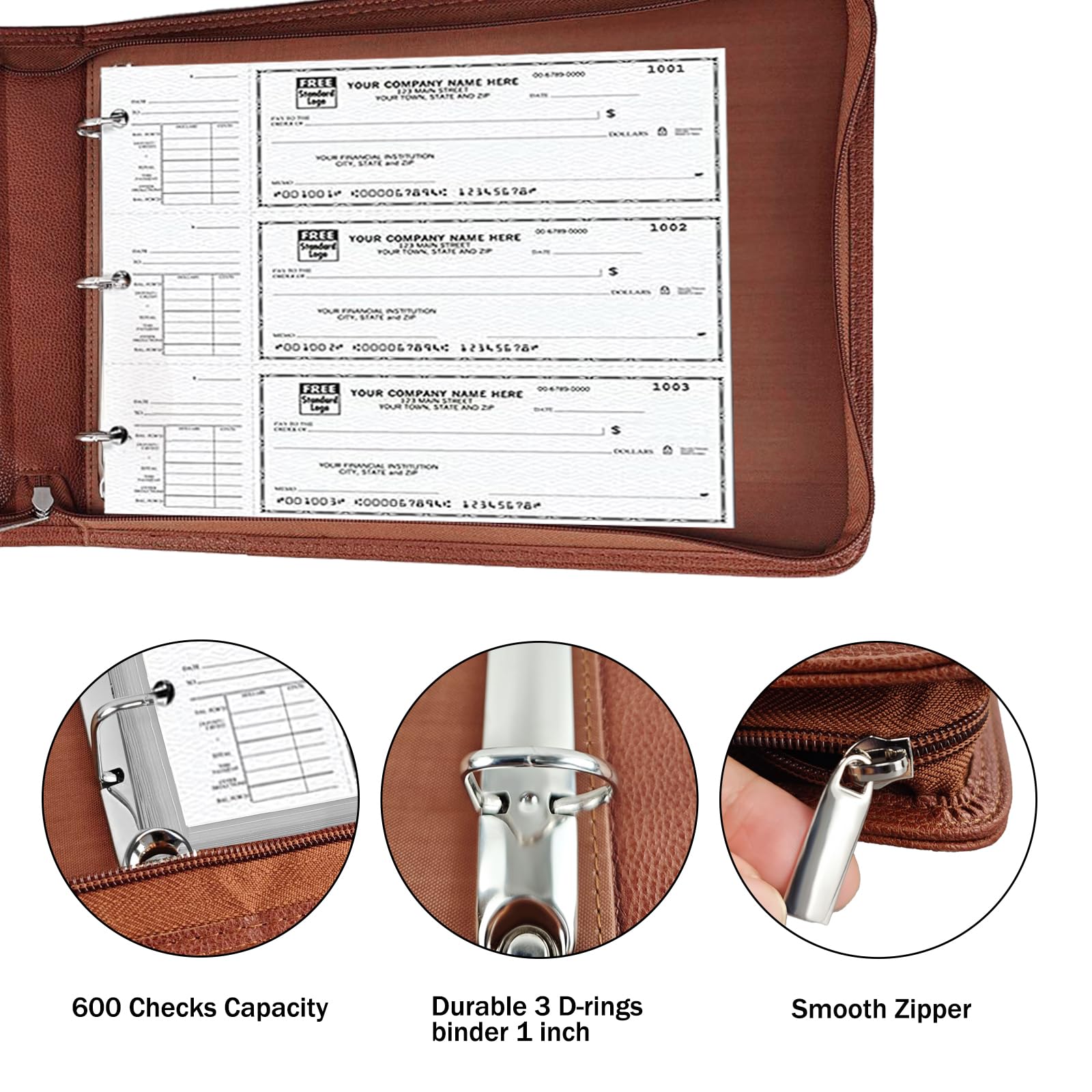 Business Check Stub Holder