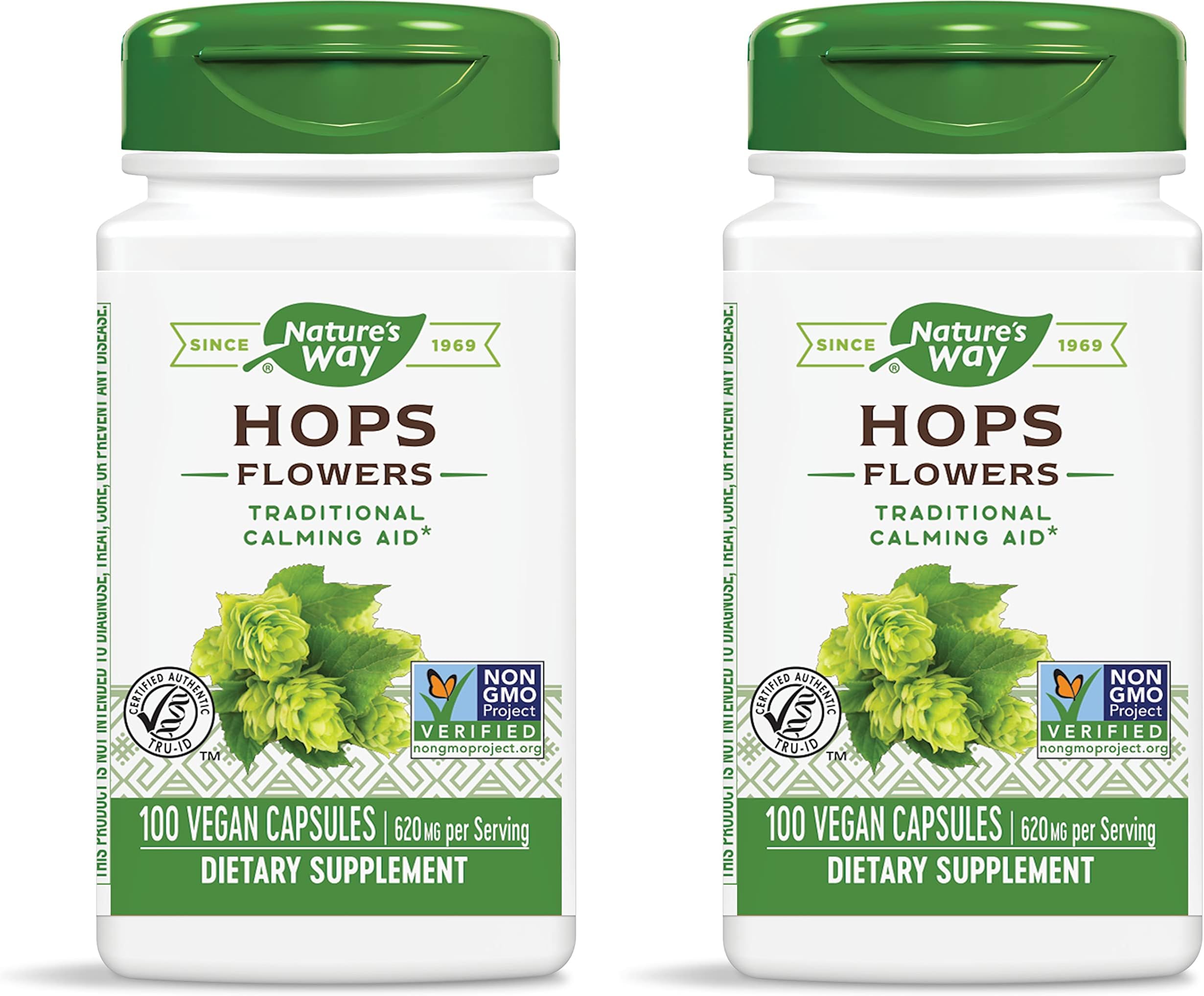 Amazon.com: Nature’s Way Hops Flowers - Traditional Calming Aid* - 620 ...
