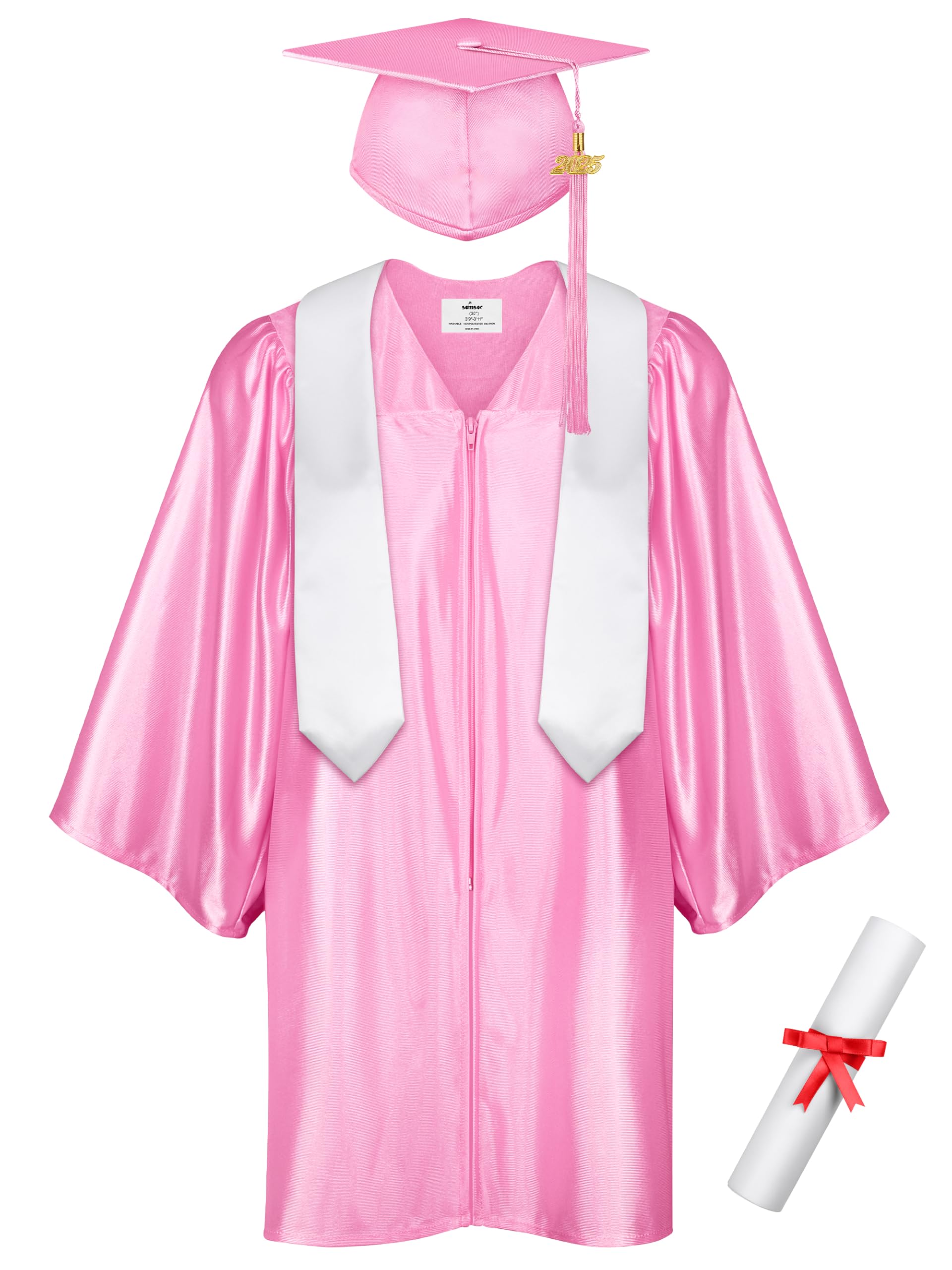 Snapklik.com : SOMSOC 7 Pieces Preschool Kindergarten Graduation Gown ...