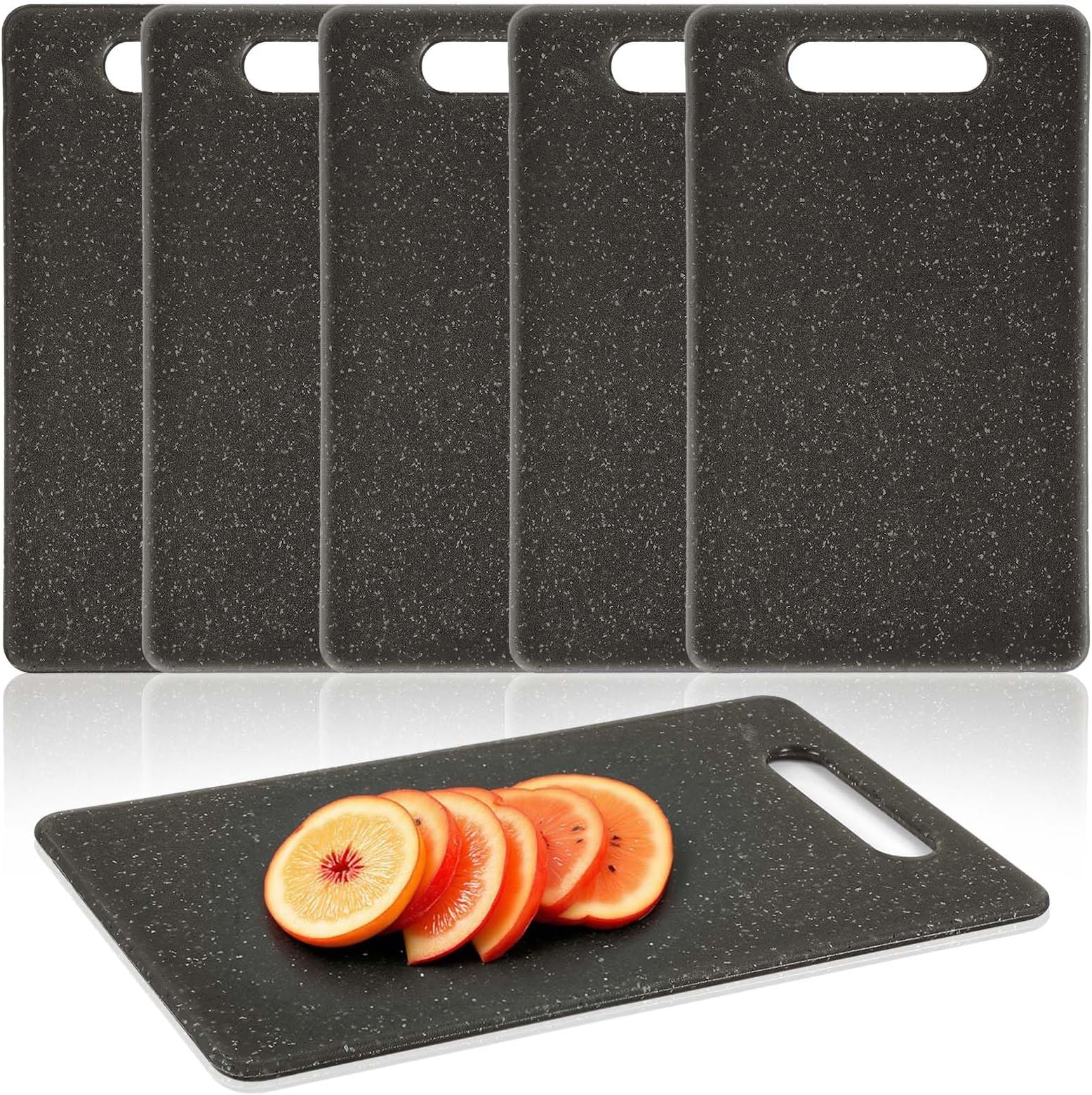 Amazon.com: WLLHYF 6 Pcs Cutting Boards for Kitchen, Small Plastic ...