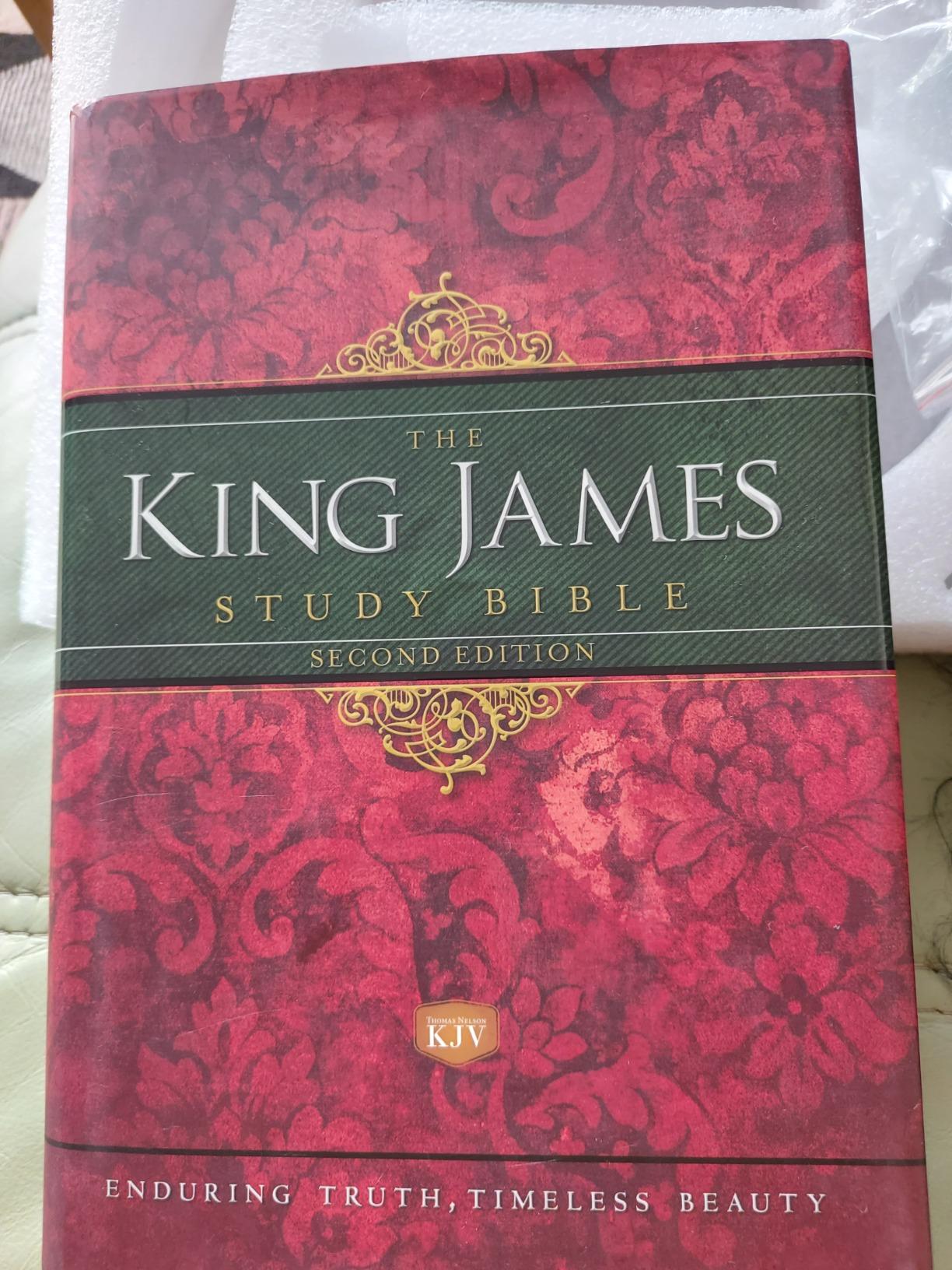 Study Bible-KJV: Second Edition: Amazon.co.uk: Thomas Nelson Publishers ...