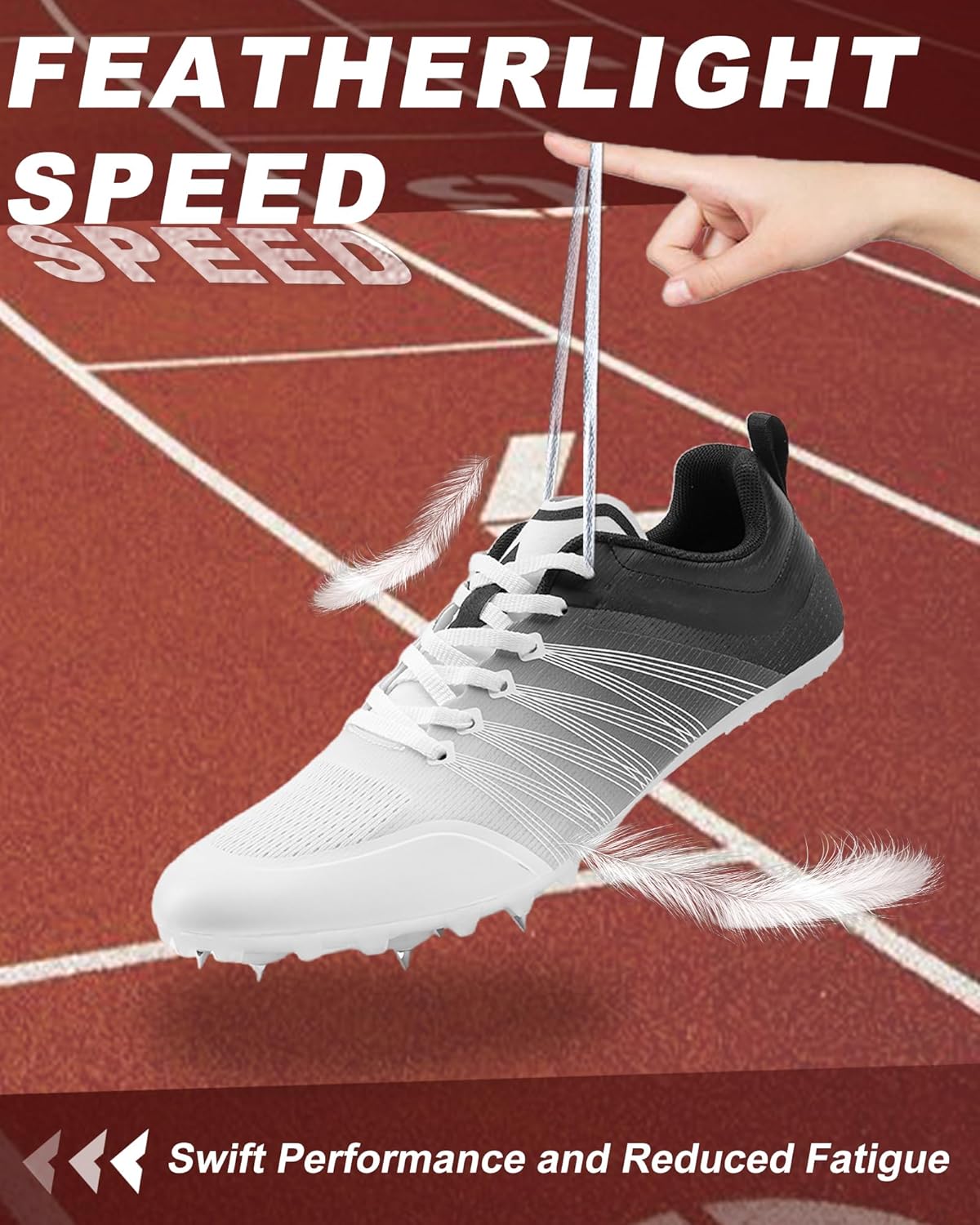 kCross Track Spikes - Men's & Women's Sprinting Shoes, Kids' Track Cleats