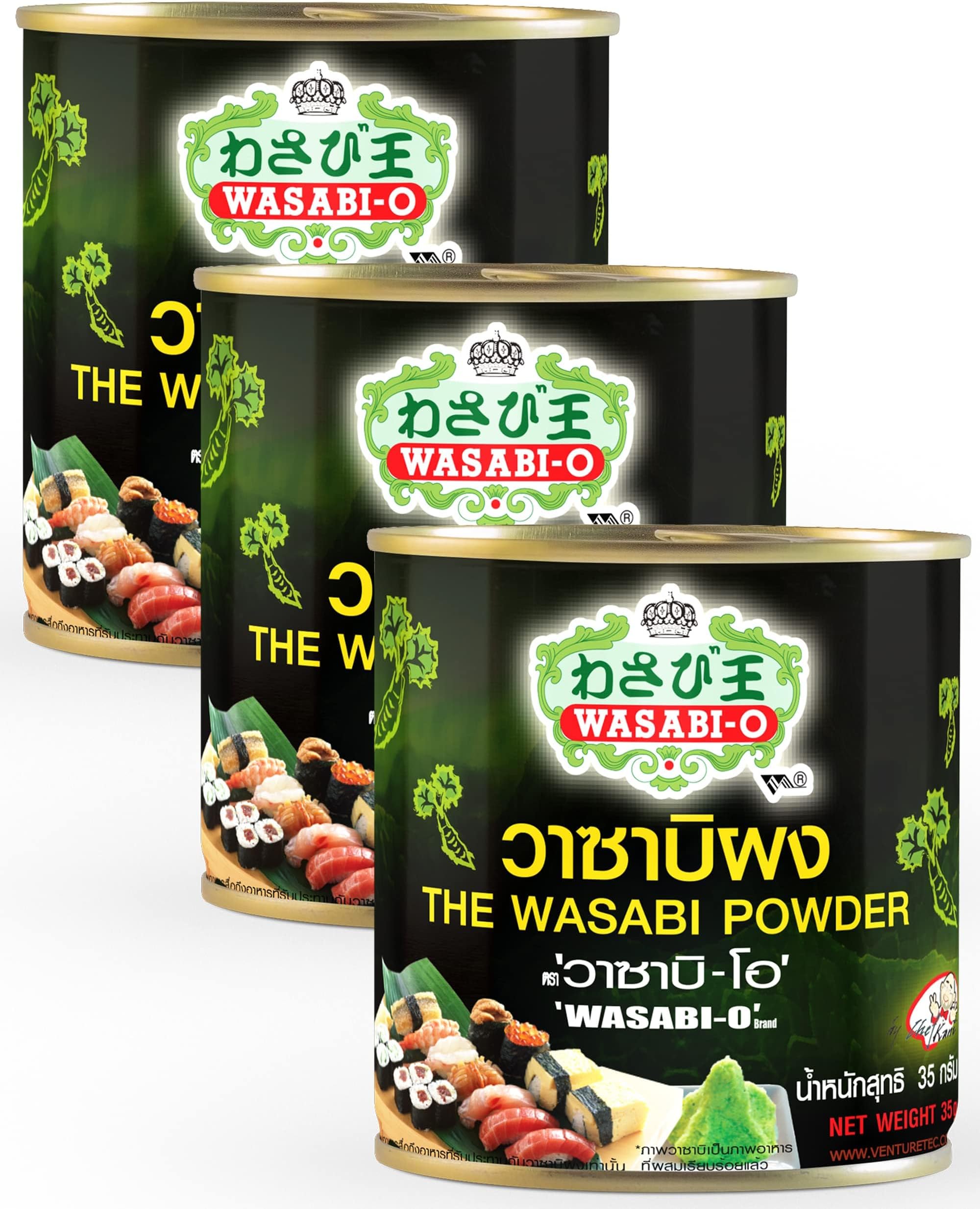 Amazon.com : Kaneku Premium Wasabi 3.5oz : Wasabi Powder Spices And ...