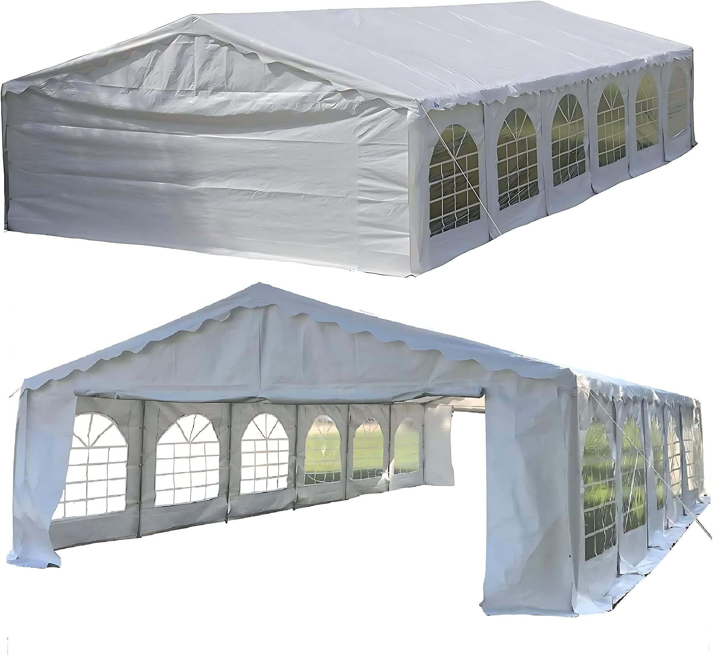 Amazon.com : DELTA 40'x20' PE Marquee Party Tent, Tents for Parties ...