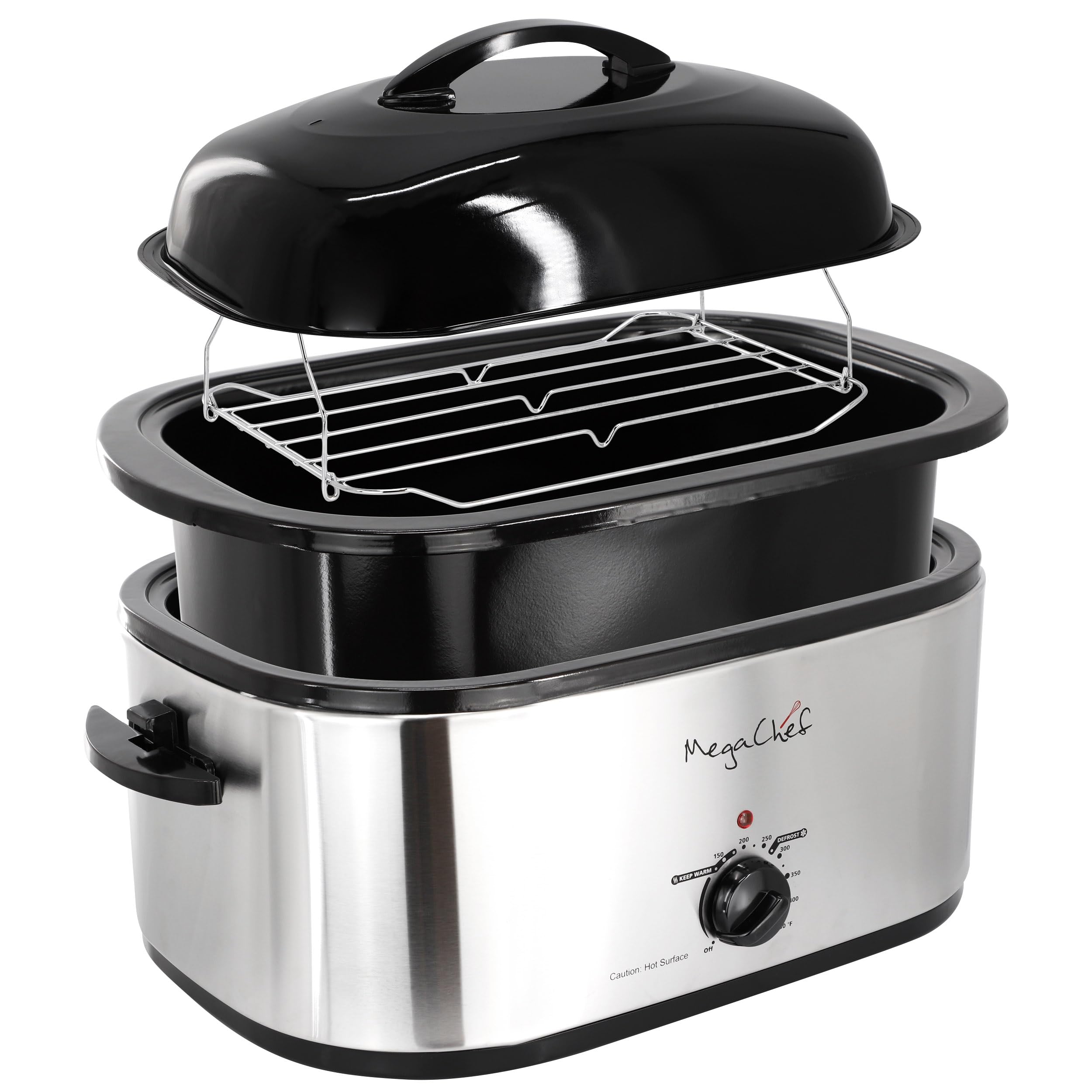 Snapklik.com : MegaChef 22 Quart Electric Roaster/Roasting Counter Top Oven