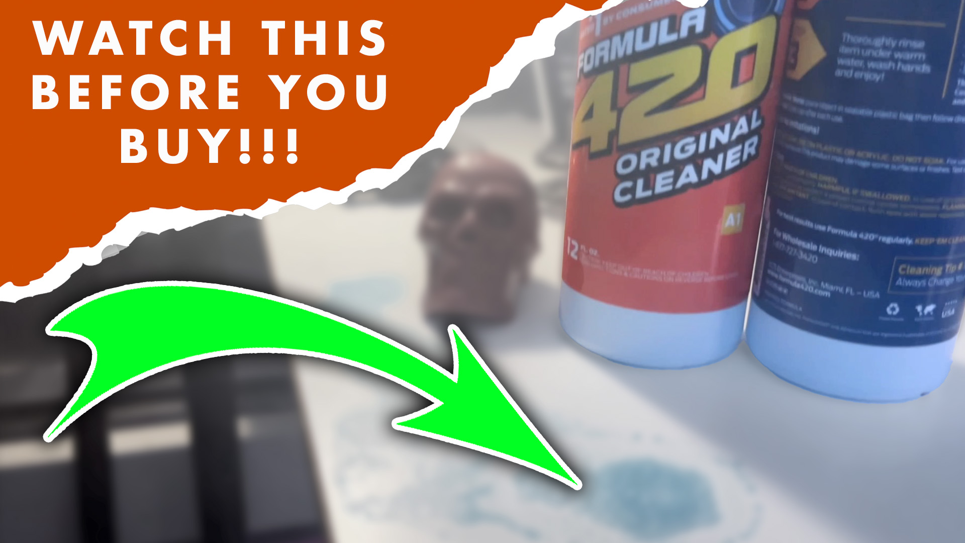Watch WATCH THIS Before Buying Formula 420 Glass Cleaner!!! on Amazon Live