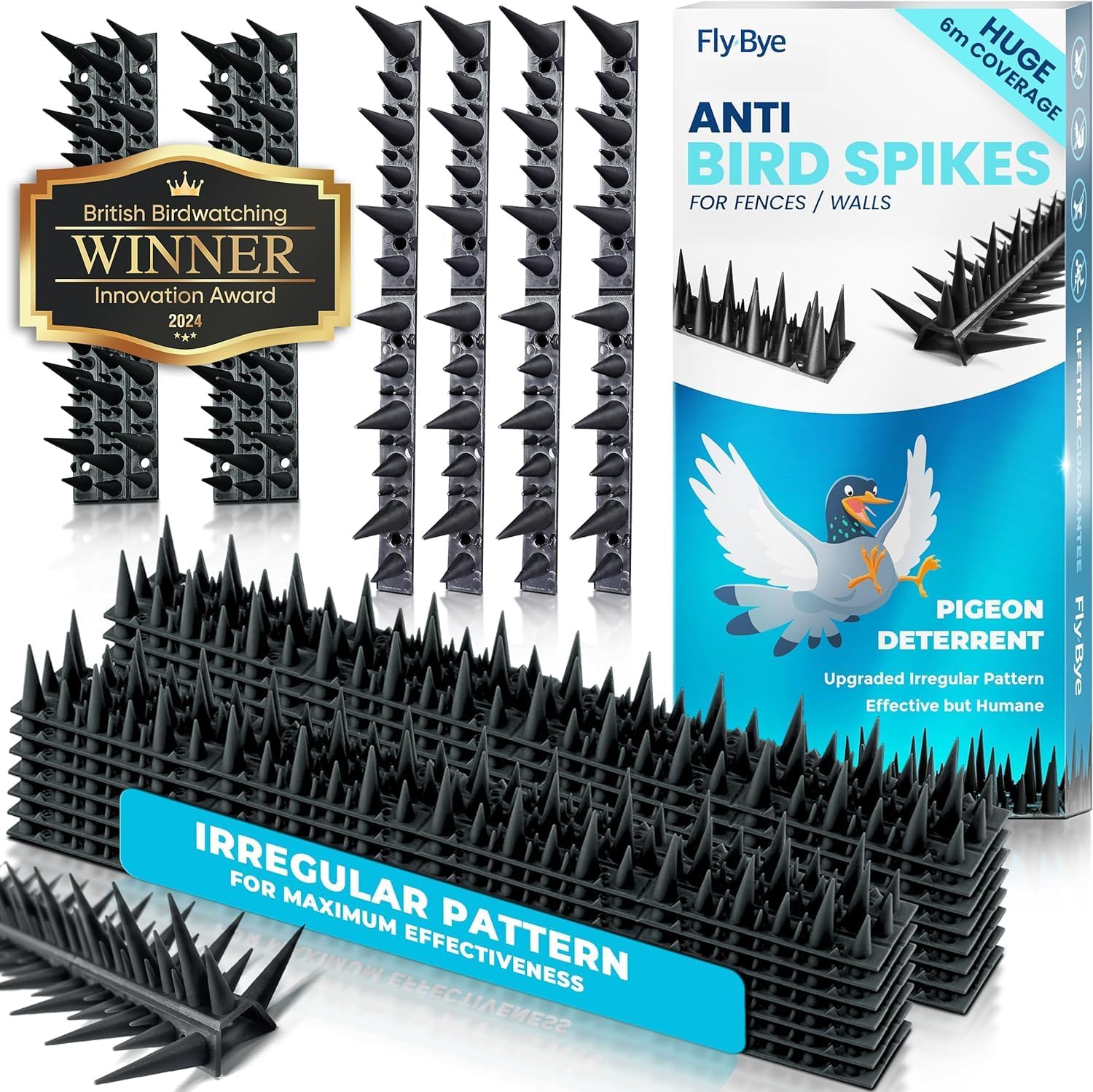 Defender Bird and Pigeon Spike Fixing Silicone : Amazon.co.uk: Garden