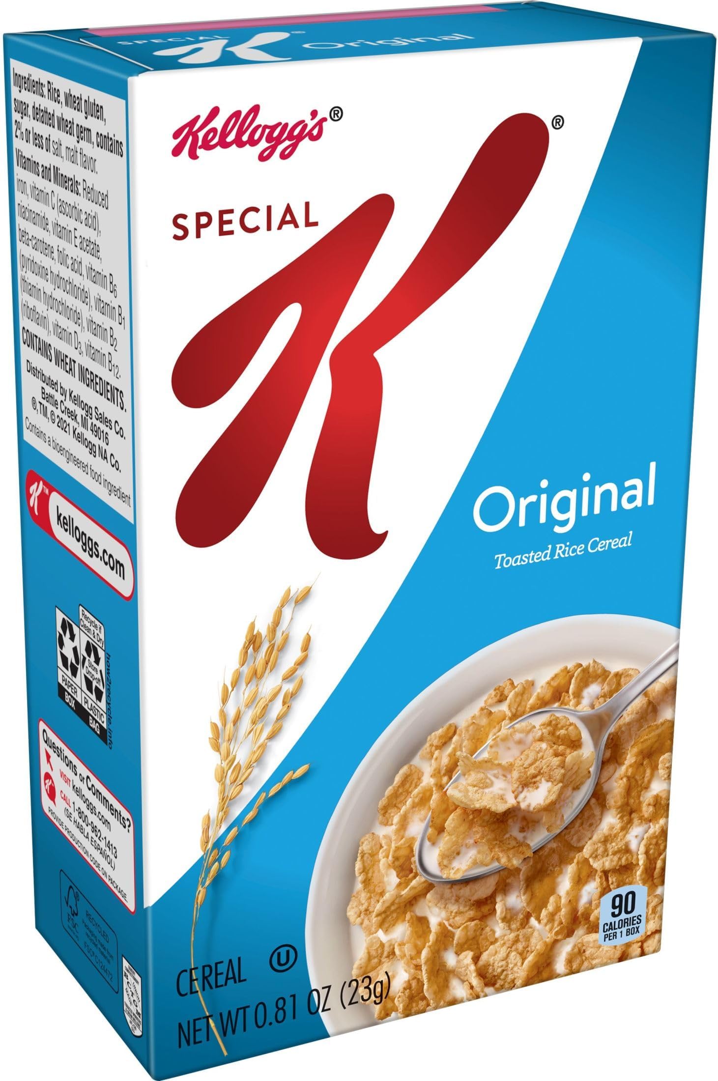 Amazon.com: Kellogg's Special K Protein Breakfast Cereal, Protein ...