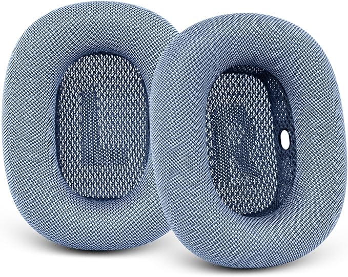 Amazon.com: Upgraded Ear Cushions for Apple AirPods Max, Mesh Fabric ...