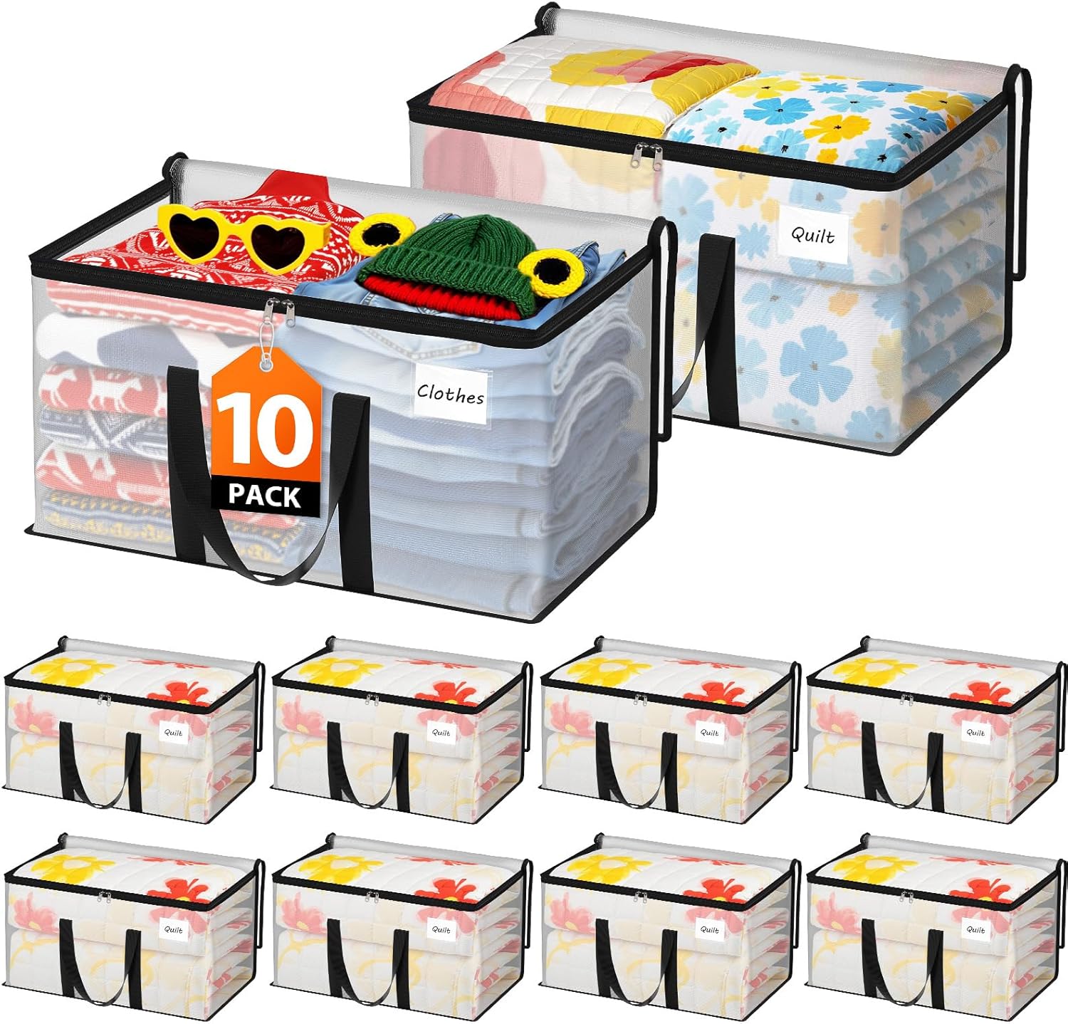 Amazon.com: Fab totes Moving Bags Extra Heavy Duty Oversized Storage ...