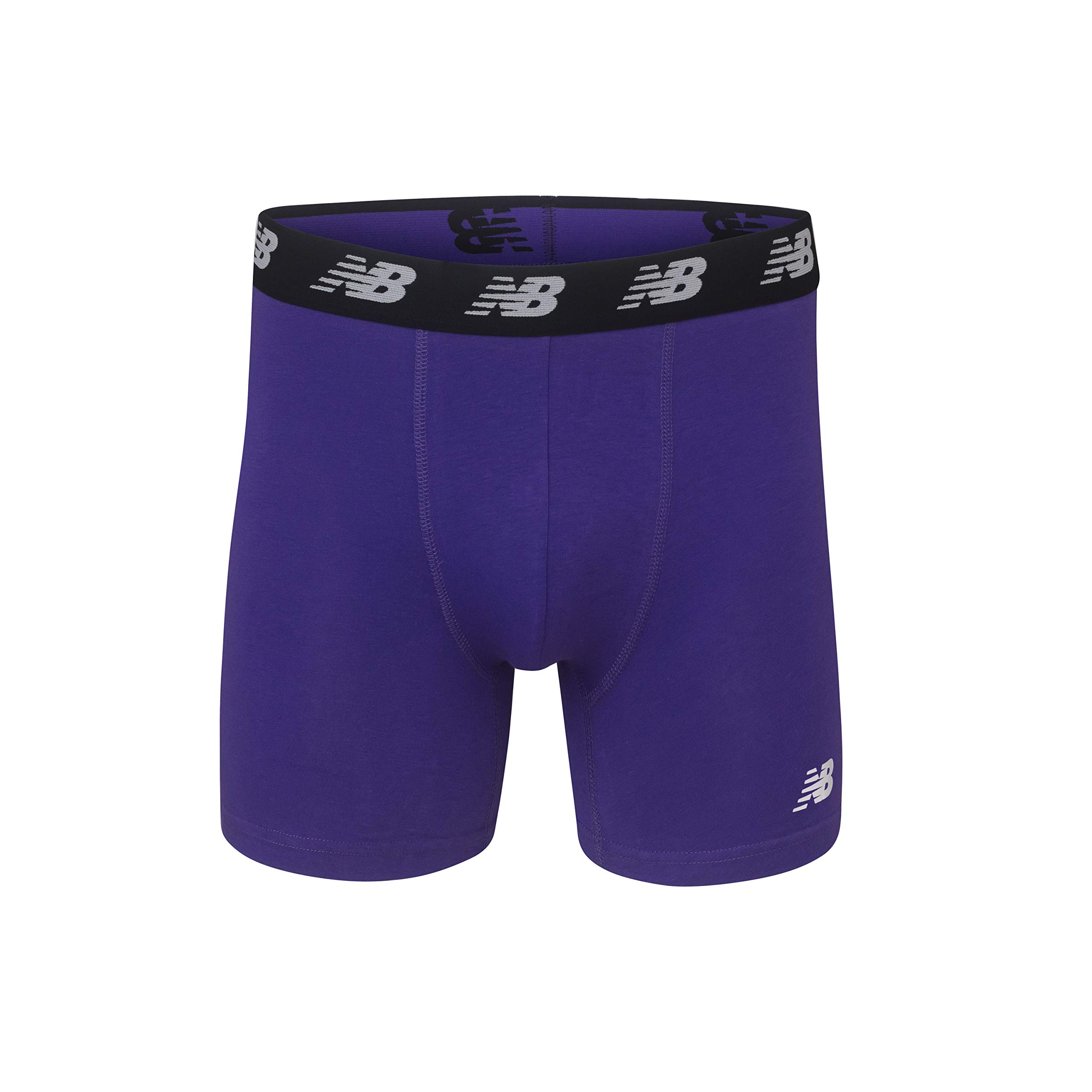 Snapklik.com : New Balance Mens No Fly Mesh Jersey Boxer Brief ...