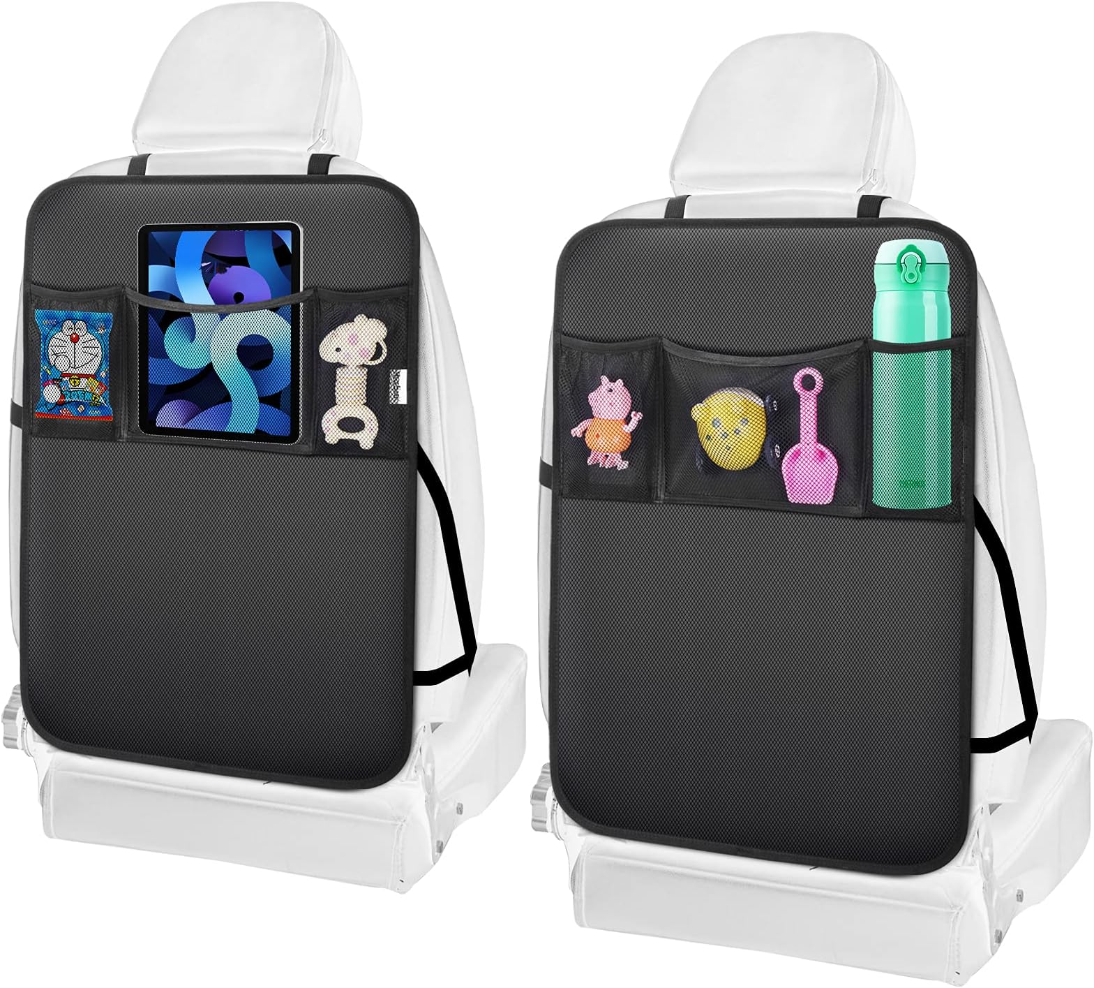 Amazon.com: Munchkin® Brica® Deluxe Kick Mats™ Car Seat Protector ...