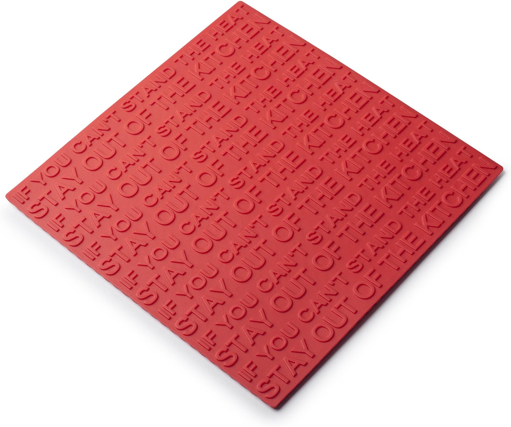 Premier Housewares Zing Silicone Trivet - Red : Amazon.co.uk: Home ...