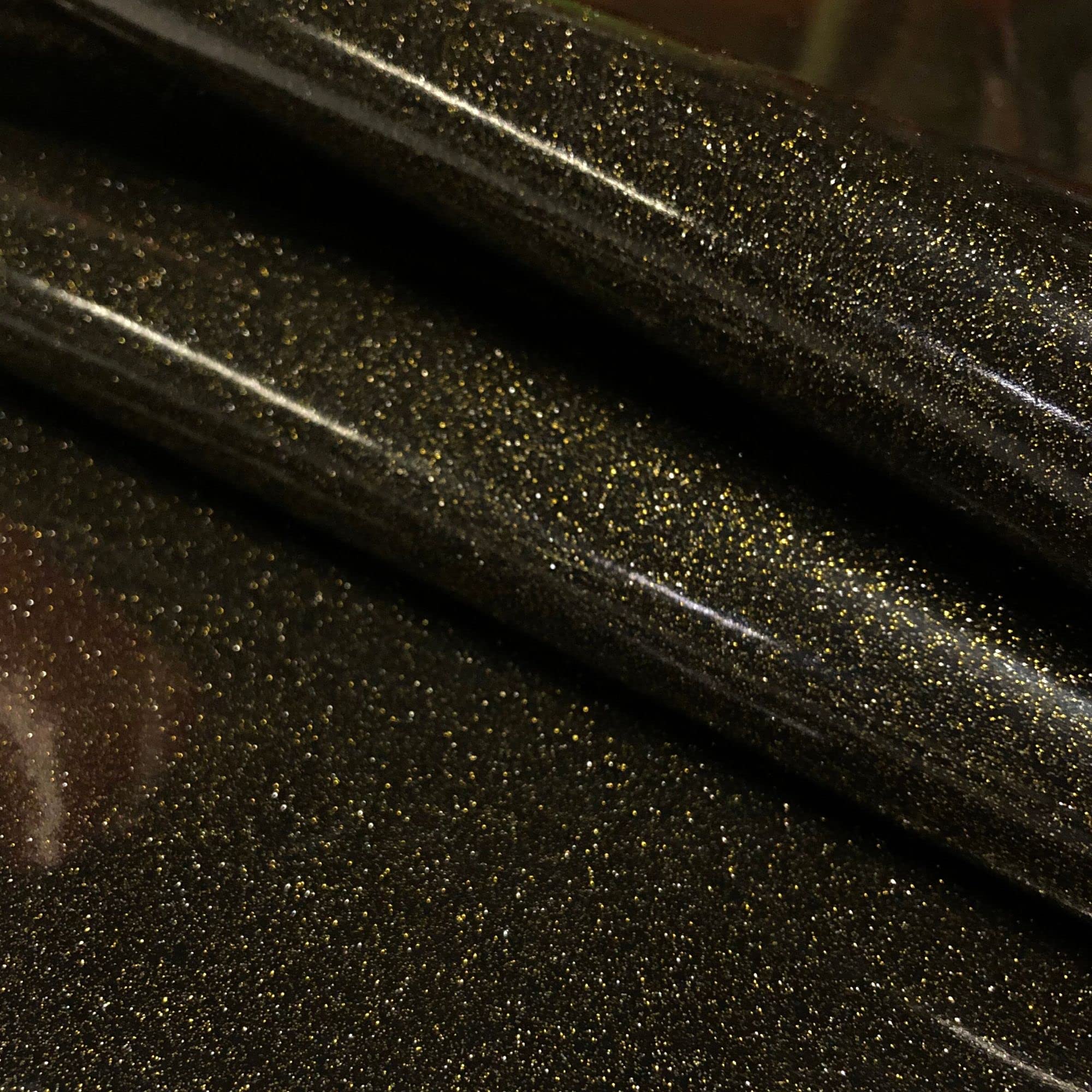 Amazon.com: Sparkle Vinyl Fabric, Smooth Glitter Faux Leather Sheets ...