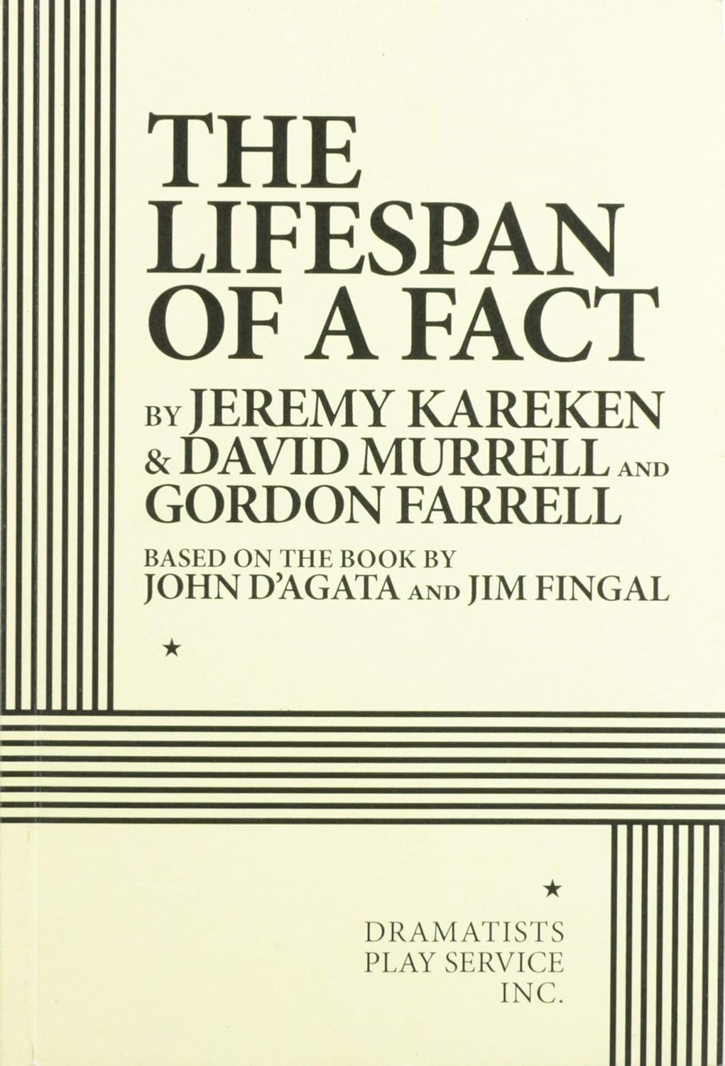 Amazon.com: The Lifespan of a Fact: 9780822240112: Kareken, Jeremy ...