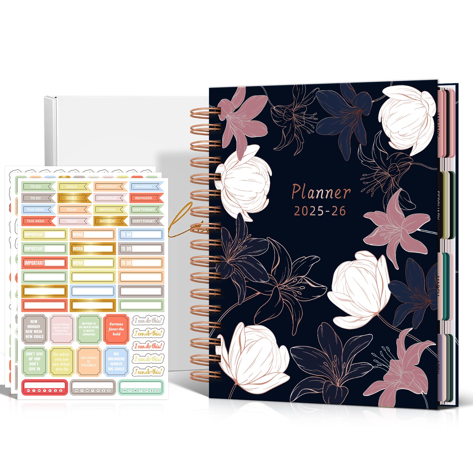 Amazon.com : 2025 Planner Weekly and Monthly, Jan 2025–Jun 2026, 18 ...