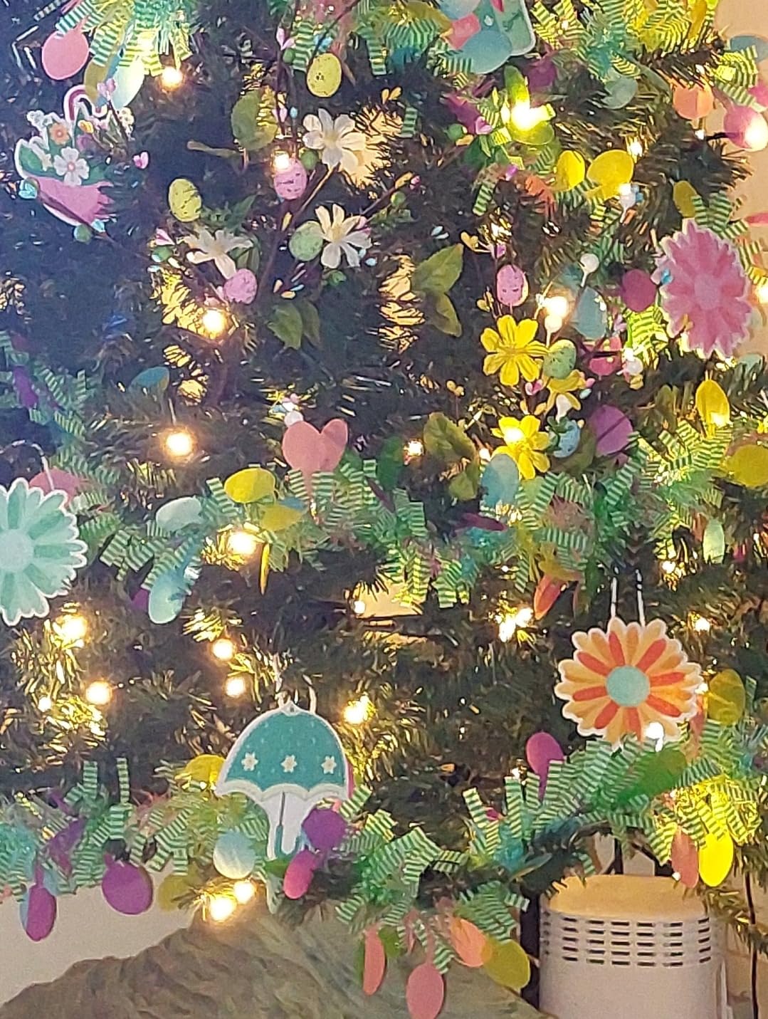 Amazon.com: Blulu 9ft 4 Pieces Hello Spring Banner Decorations Felt ...