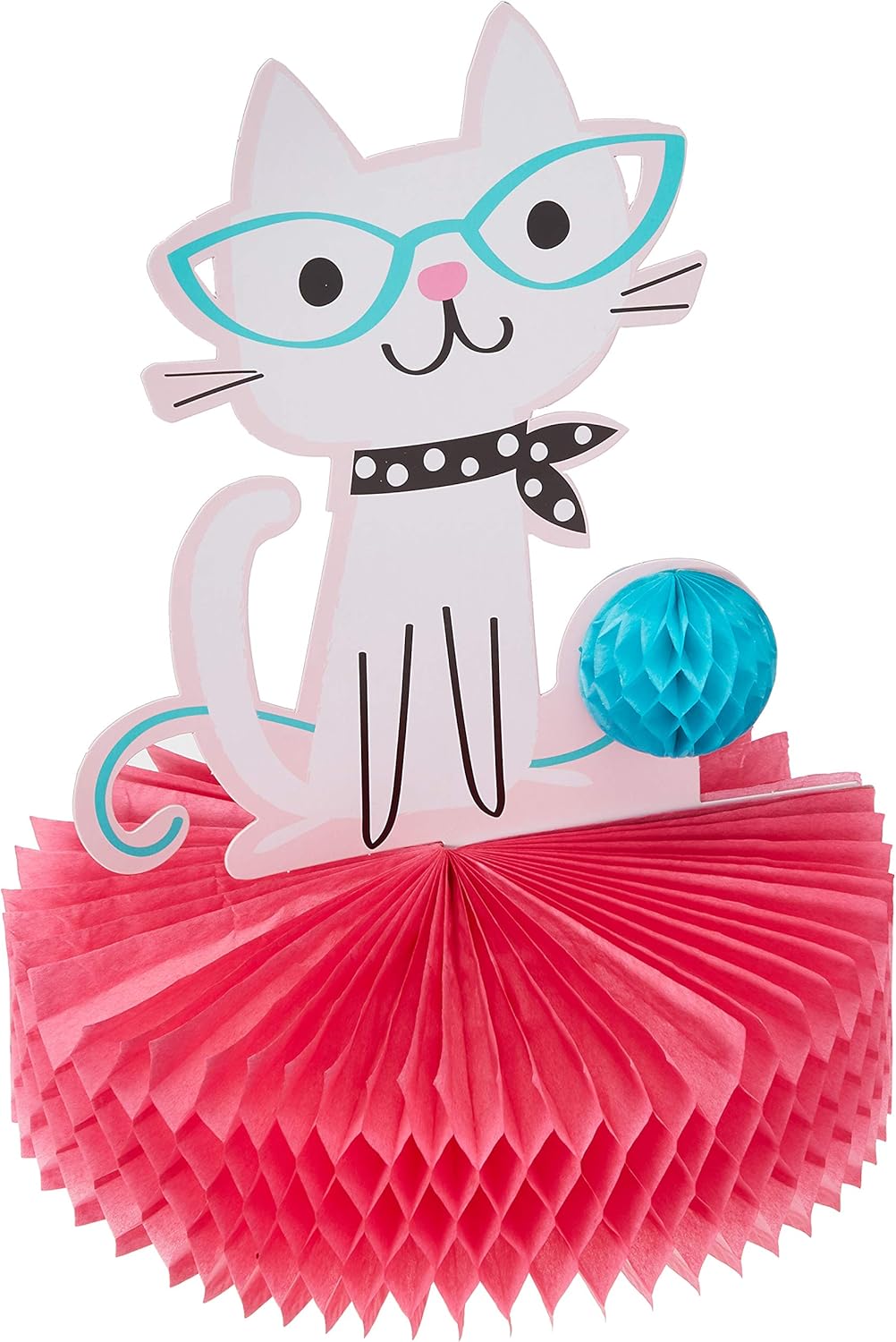 Amazon.com: Creative Converting 329406 Cute Cats Honeycomb Centerpiece ...