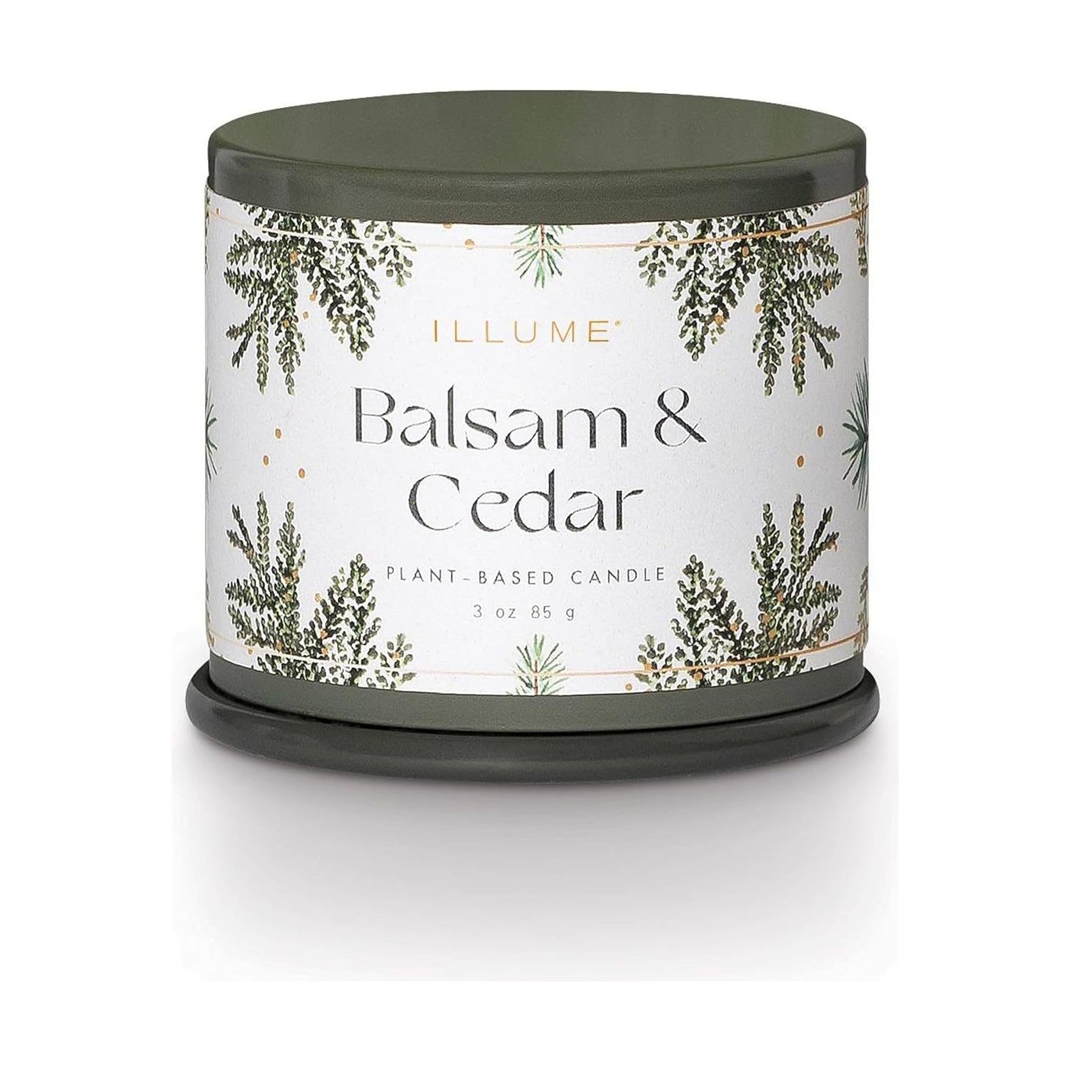Amazon.com: ILLUME Balsam & Cedar Beautifully Done Demi Vanity Tin ...